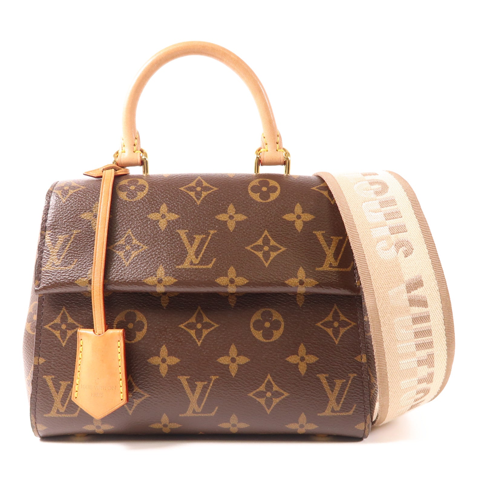 LOUIS VUITTON Monogram Cluny BB金扣肩背袋 – Brand Off Hong Kong Online Store