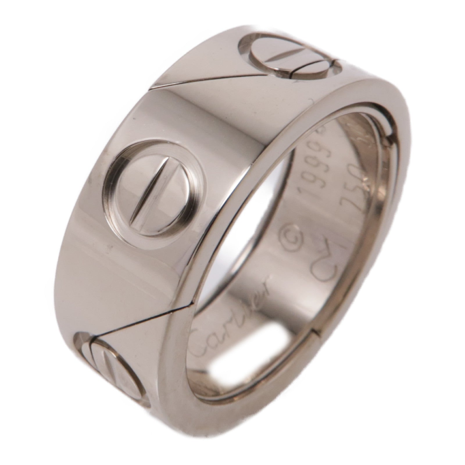 CARTIER 18K白金Astro Love Ring戒指Cartier#50/US#5.25 – Brand Off Hong Kong Online Store