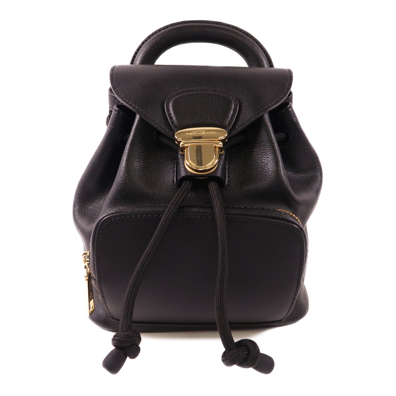 MARC JACOBS 牛皮皮革Backpack金扣背包 – Brand Off Hong Kong Online Store