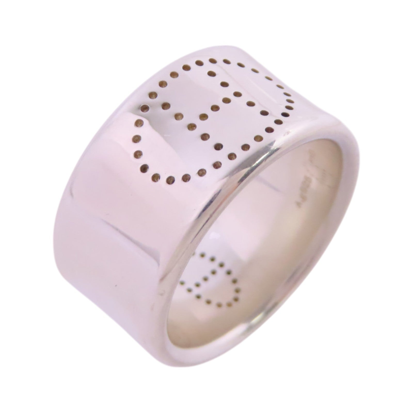 HERMES 925純銀Eclipse Ruban Ring戒指US#7 – Brand Off Hong Kong Online Store