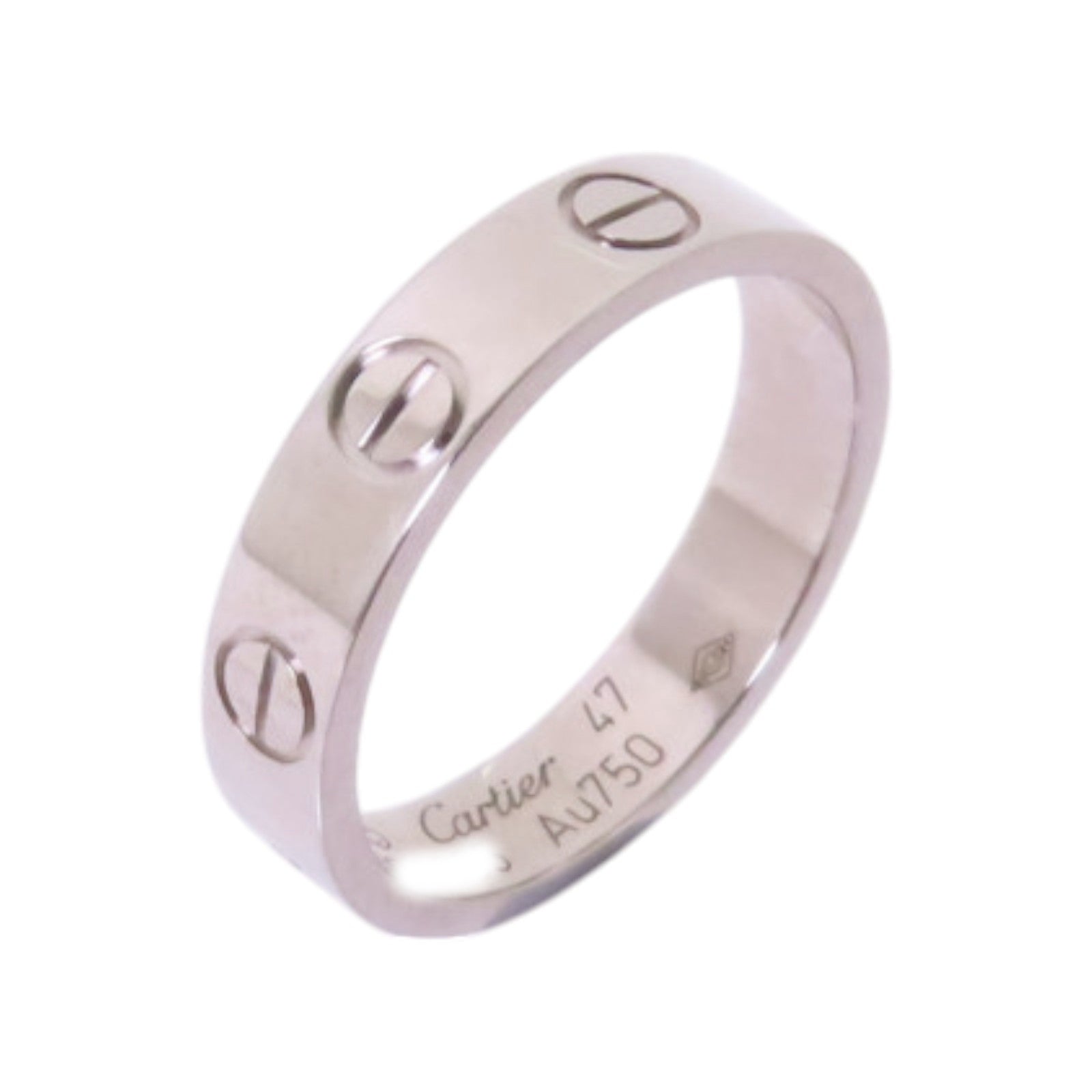 CARTIER 18K白金/Mini Love Ring戒指Cartier#47/US#3.75 – Brand Off Hong Kong Online Store