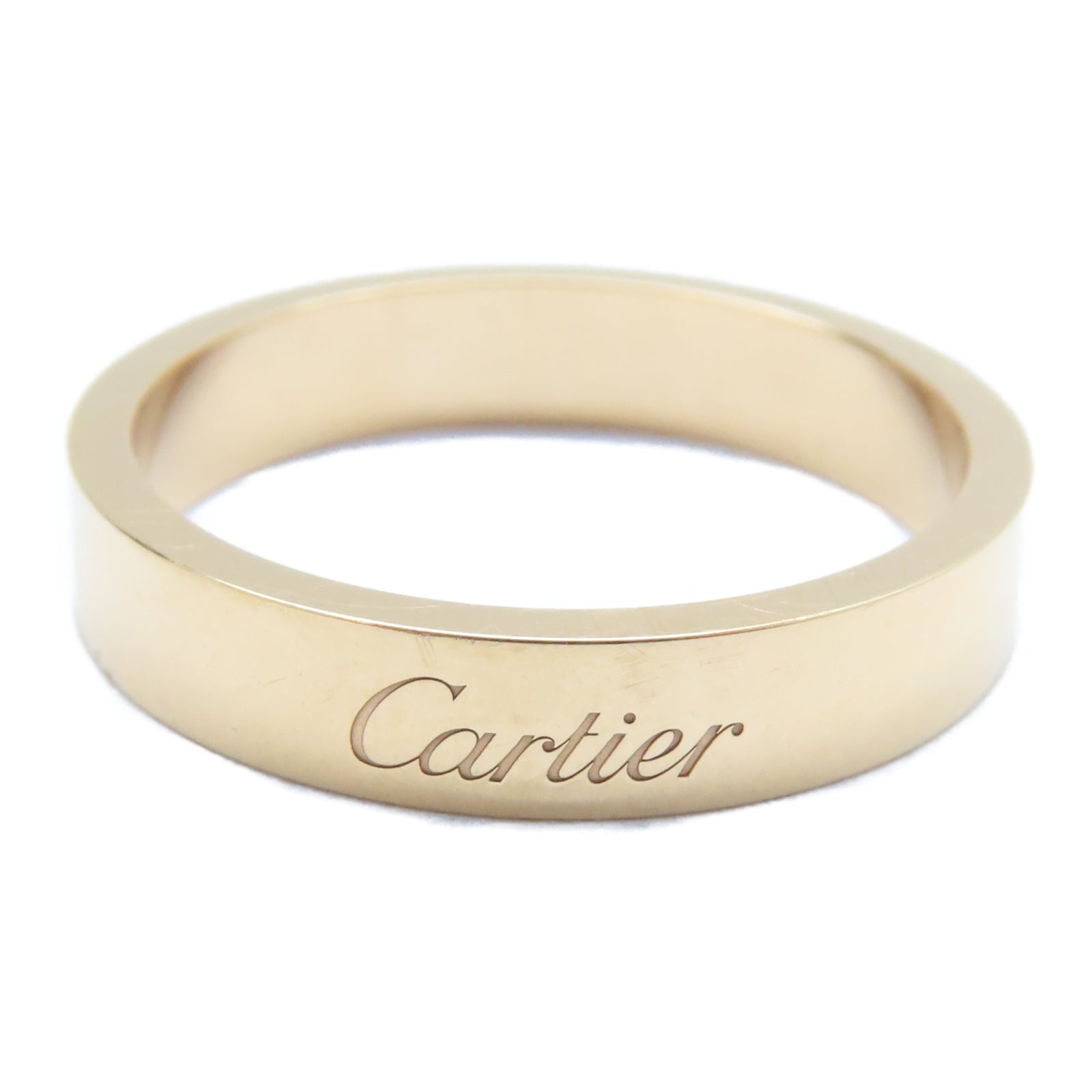 CARTIER 18K玫瑰金C de Cartier Wedding Ring戒指Cartier#59/US#8.5 – Brand Off Hong Kong Online Store