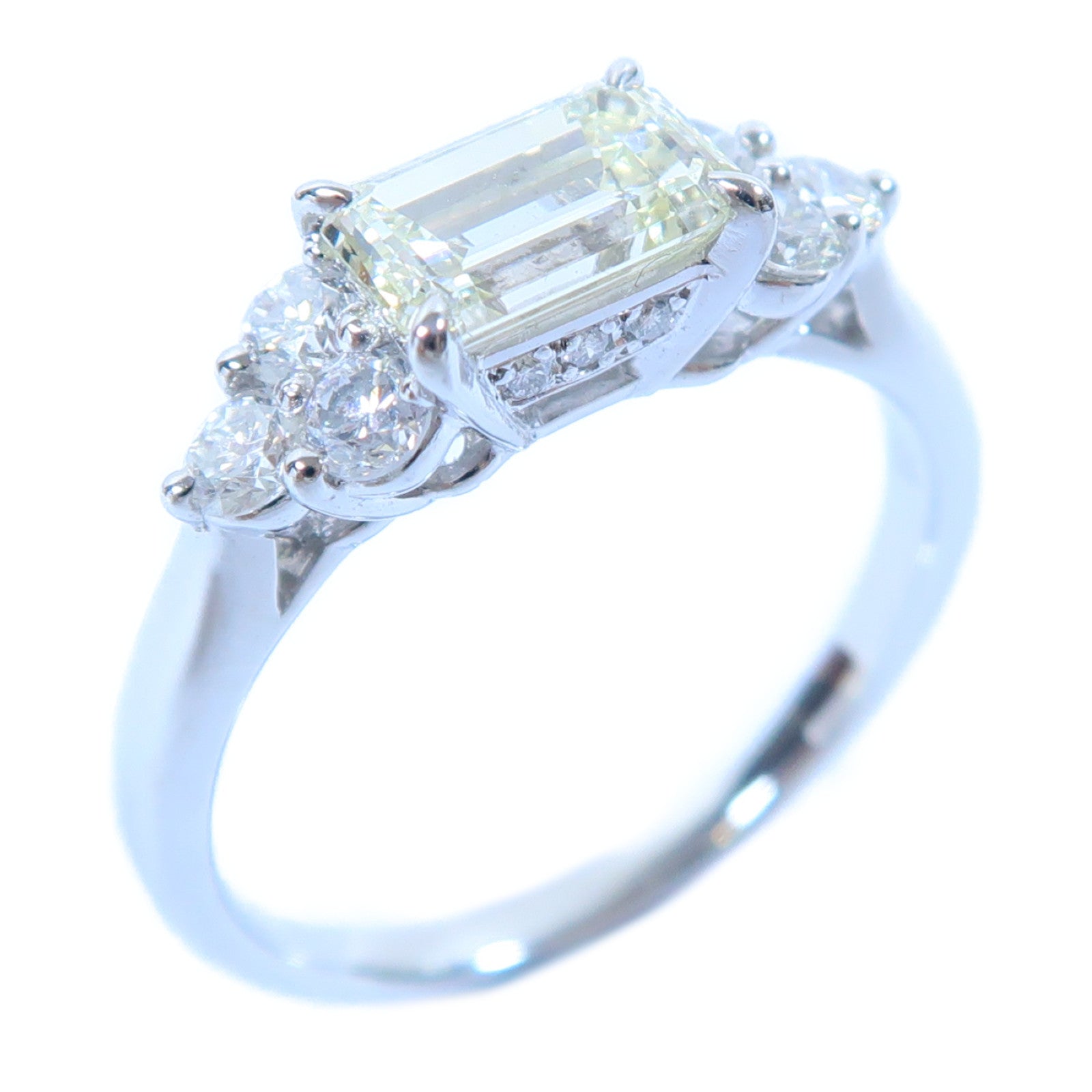 JEWELRY PT900鉑金Diamond Ring 1.164ct/0.50ct鑽石戒指US#8.5 – Brand Off Hong Kong Online Store