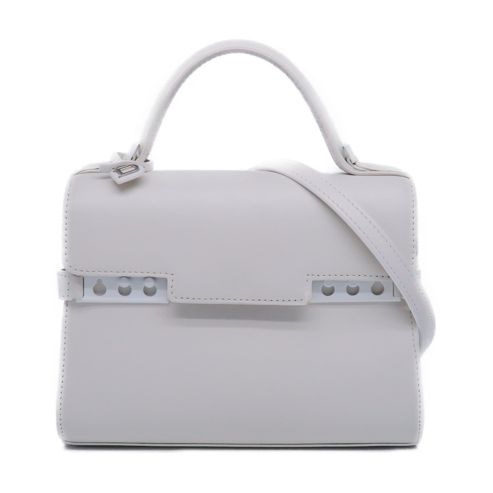 Delvaux 牛皮皮革2 Way Shoulder手挽肩背兩用袋白色 – Brand Off Hong Kong Online Store