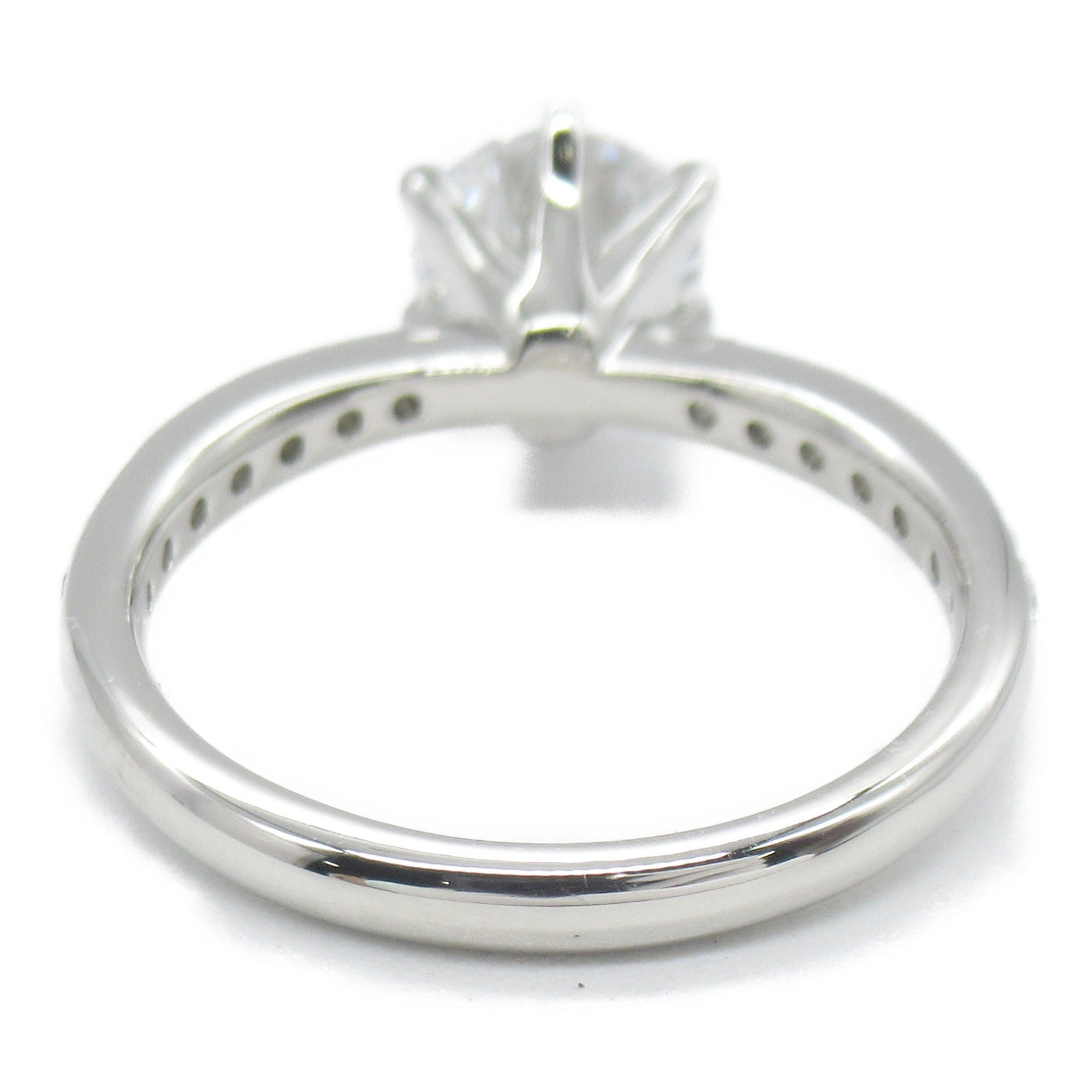 JEWELRY PT900鉑金Diamond Ring 1.089ct/0.188ct鑽石戒指US#5.25 – Brand Off Hong ...