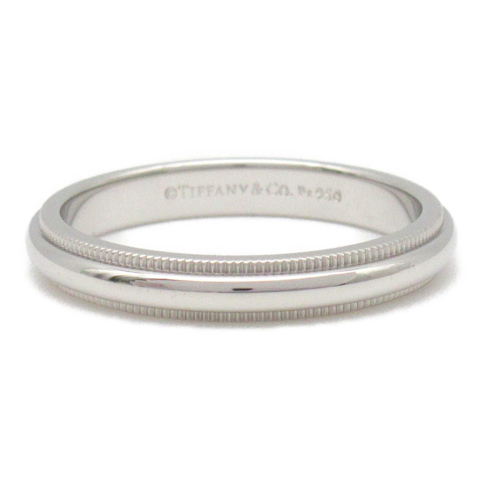 TIFFANY＆CO PT950鉑金Milgrain Wedding Band Ring戒指US#7.5 – Brand Off Hong Kong Online Store