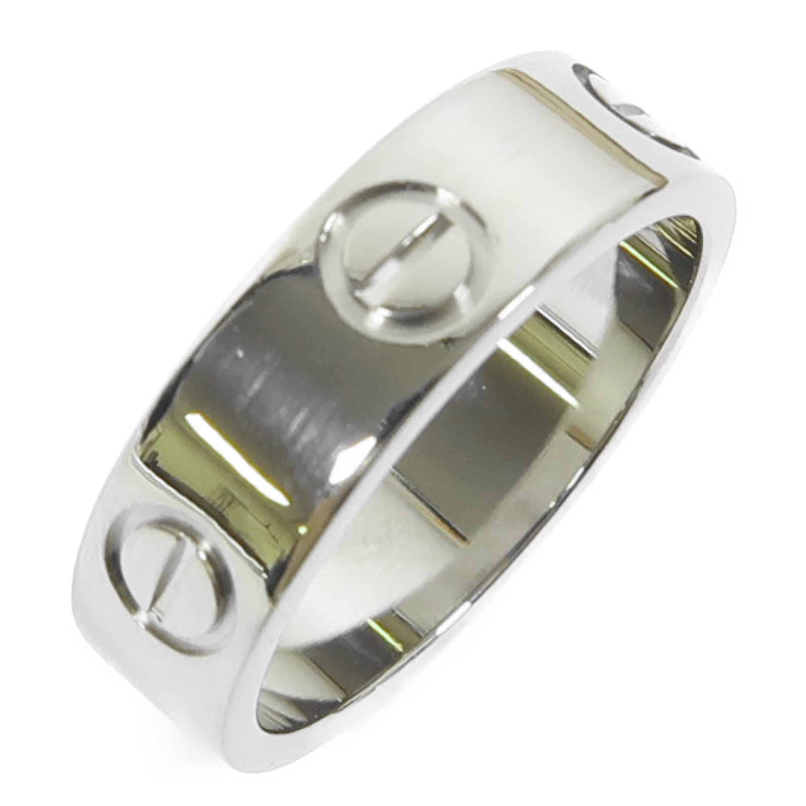 CARTIER 18K白金Love Ring戒指銀色US#6 – Brand Off Hong Kong Online Store