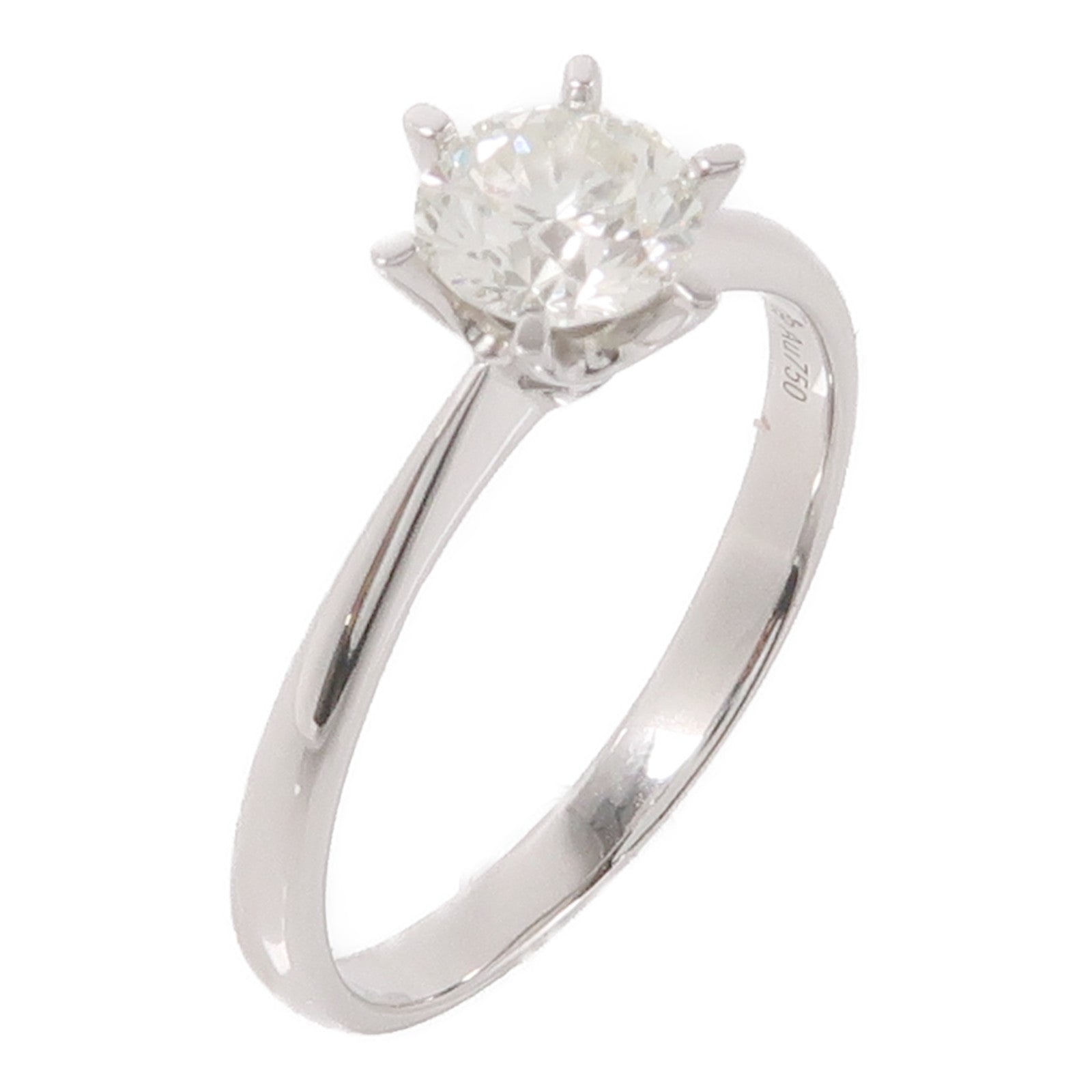 JEWELRY 18K白金Diamond Ring 1.0ct鑽石戒指US#8.5 – Brand Off Hong Kong Online Store