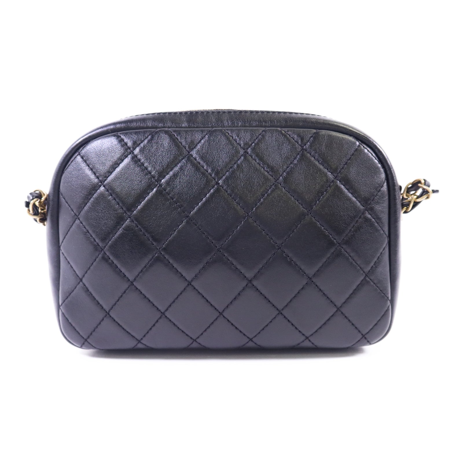 CHANEL 牛皮皮革Shoulder Bag金扣肩背袋 – Brand Off Hong Kong Online Store