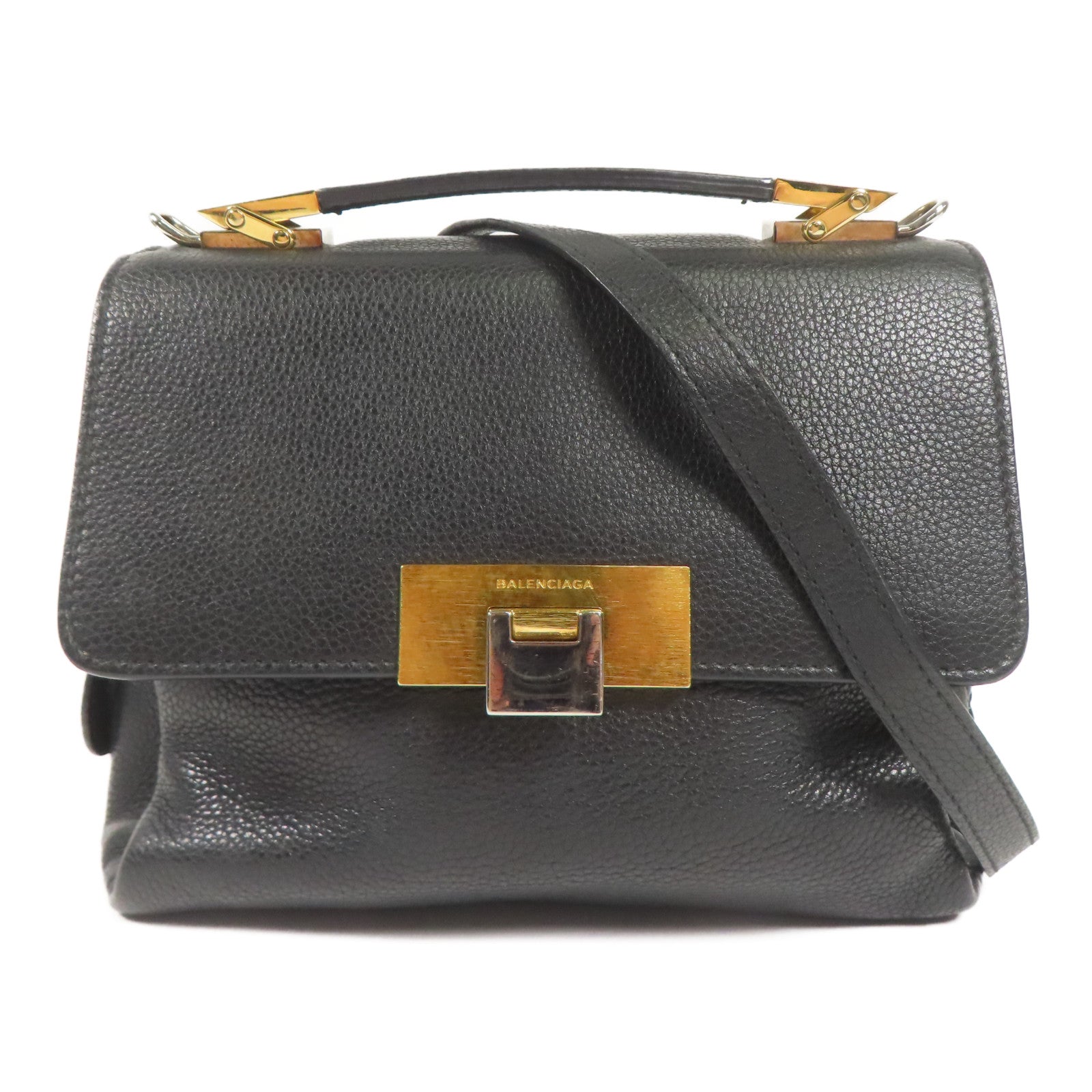 BALENCIAGA 牛皮皮革Shoulder Bag手挽肩背兩用袋 – Brand Off Hong Kong Online Store