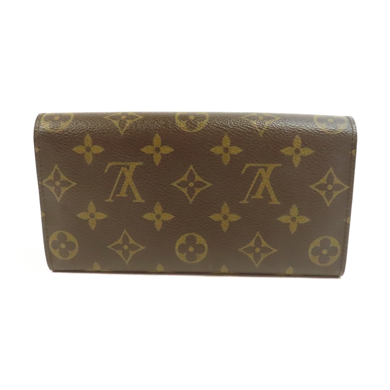 LOUIS VUITTON Monogram Sarah Long Wallet金扣長錢包啡色 – Brand Off Hong Kong ...