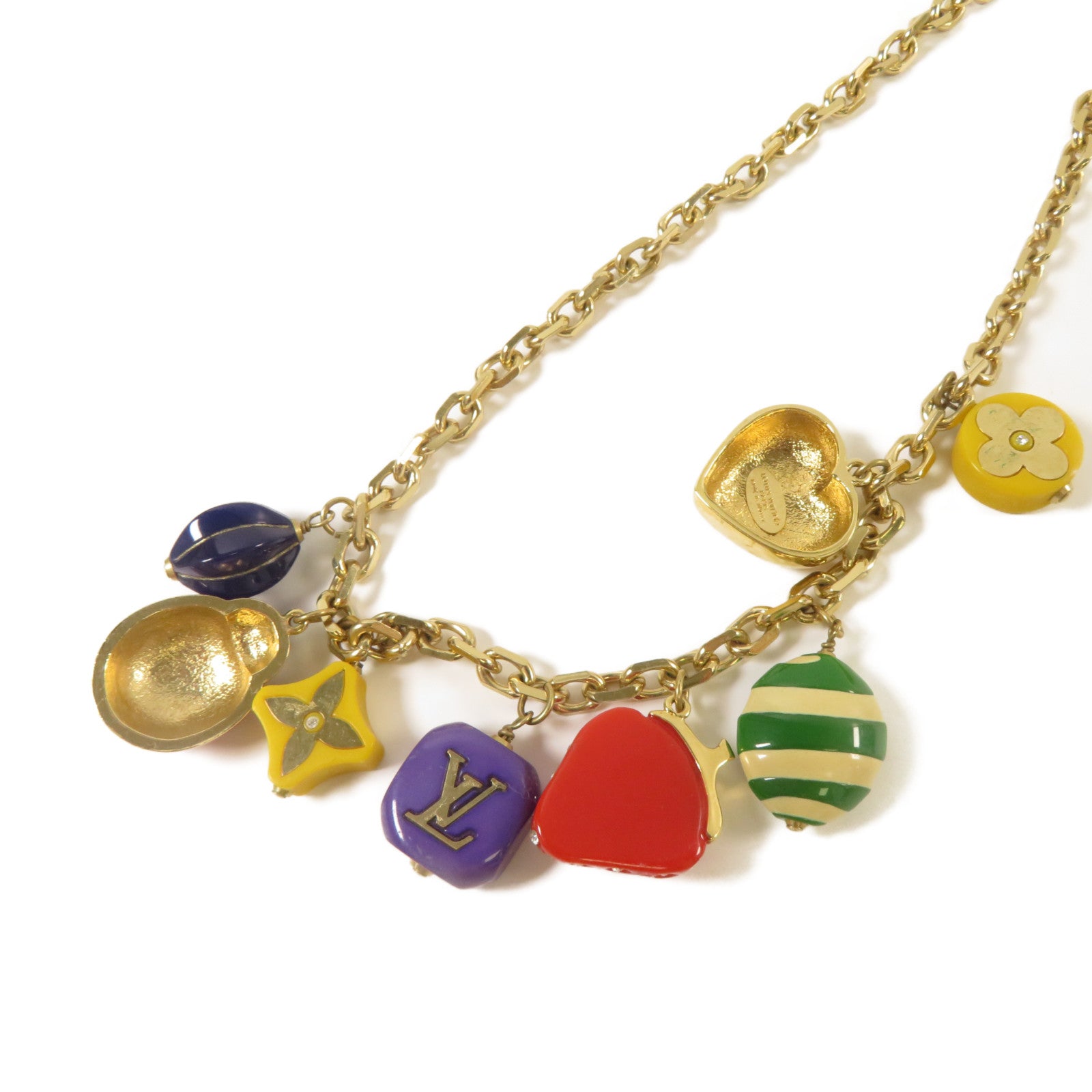 LOUIS VUITTON 【激減優惠】PVC/金屬Necklace彩色/金色 – Brand Off Hong Kong Online Store