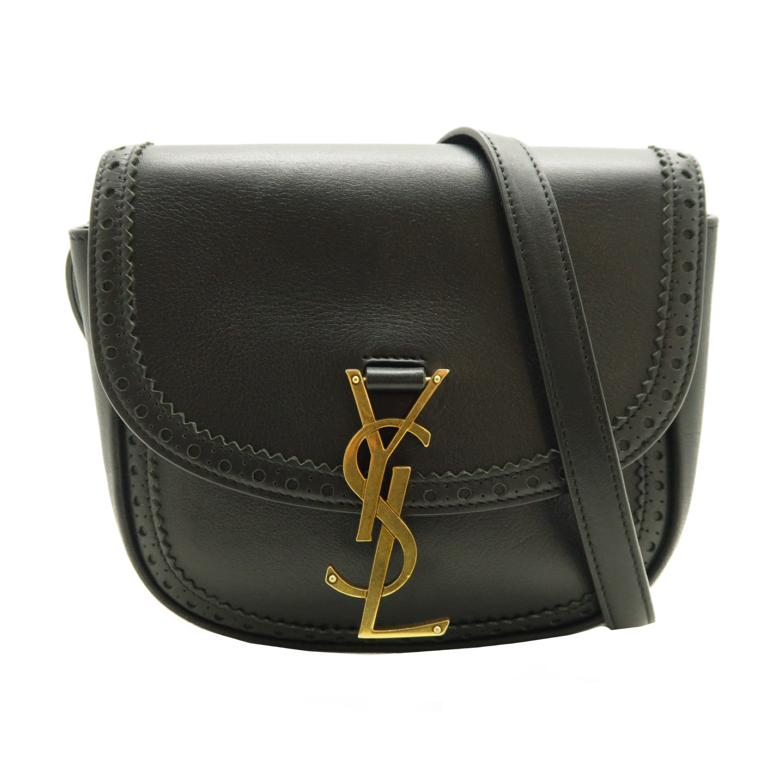 SAINT LAURENT 牛皮皮革kaia Small Shoulder Bag金扣肩背袋黑色 – Brand Off Hong Kong ...