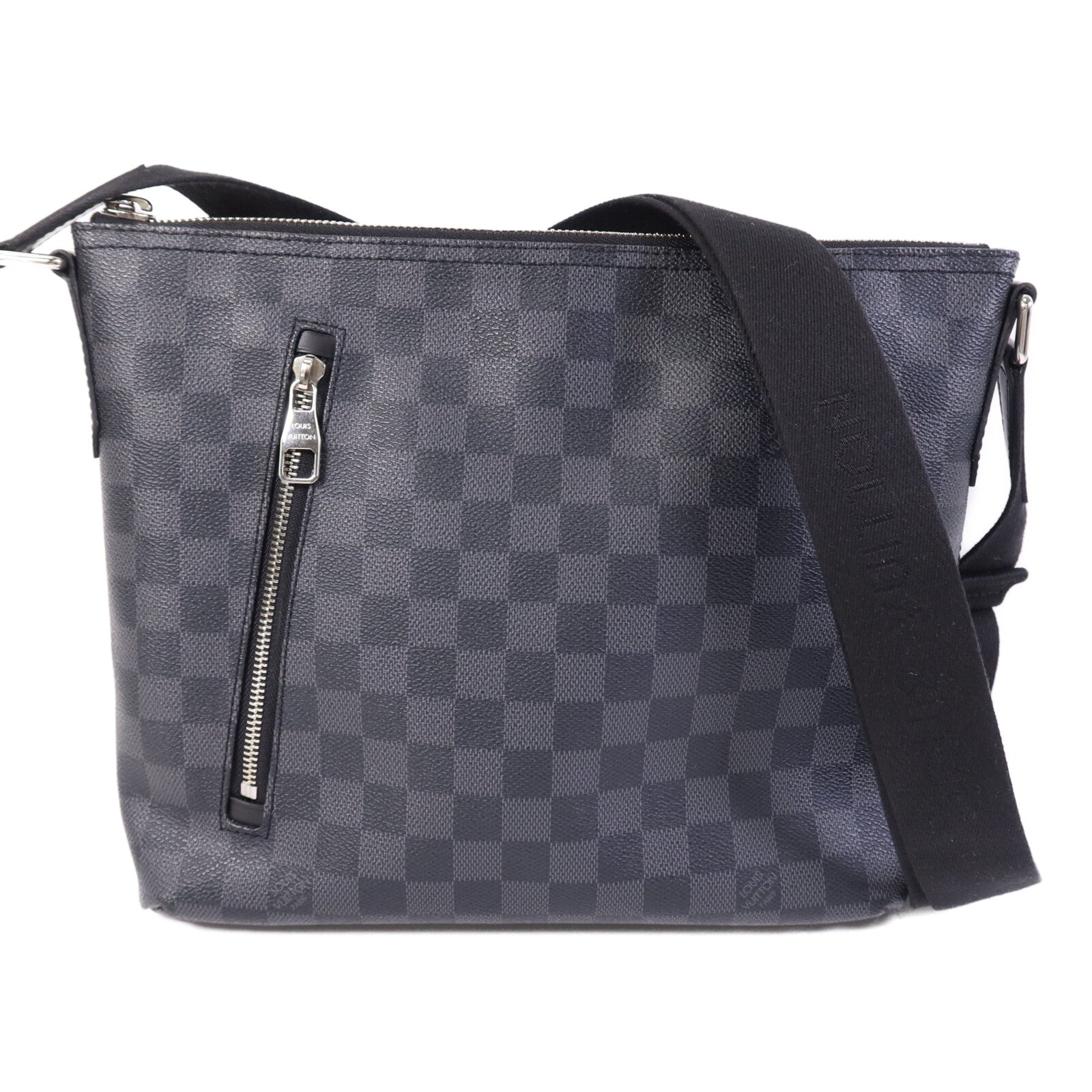 LOUIS VUITTON Damier Graphite Mick PM銀扣肩背袋 – Brand Off Hong Kong Online ...