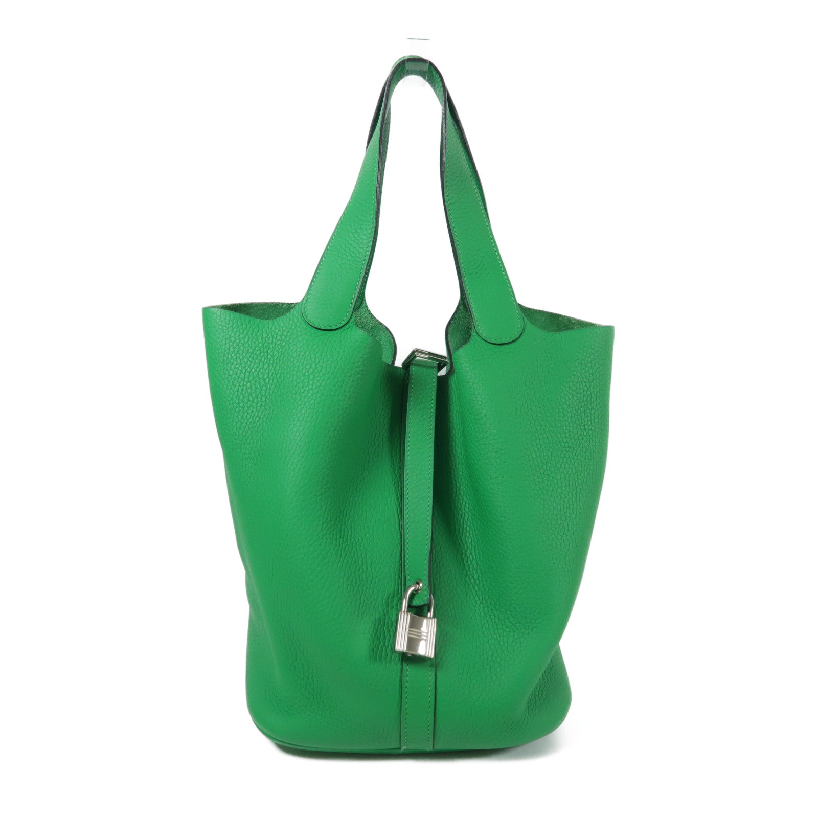 HERMES Clemence皮革Picotin GM銀扣手挽袋Bamboo – Brand Off Hong Kong Online Store