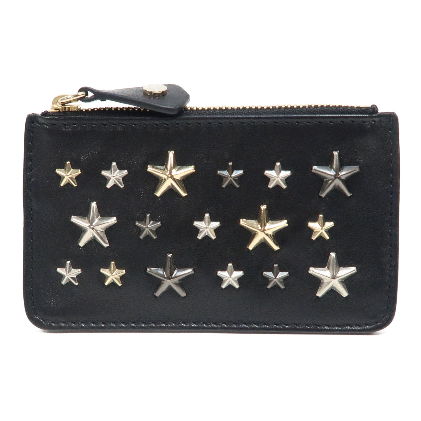 JIMMY CHOO 羊皮皮革Coin Key Case鎖匙/零錢包黑色 – Brand Off Hong Kong Online Store