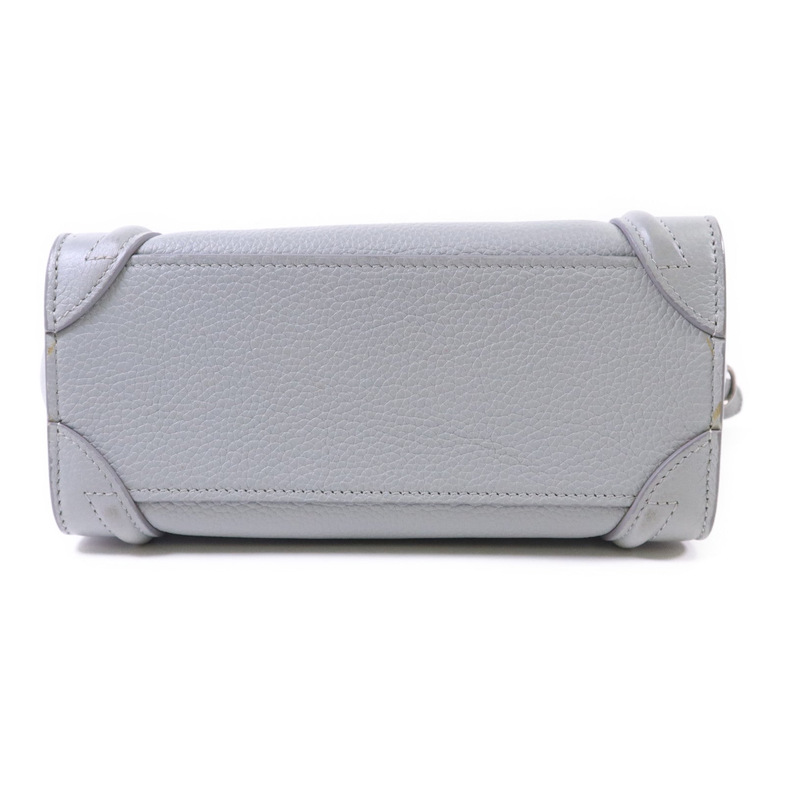 CELINE 牛皮皮革Nano Luggage銀扣手挽肩背兩用袋 – Brand Off Hong Kong Online Store