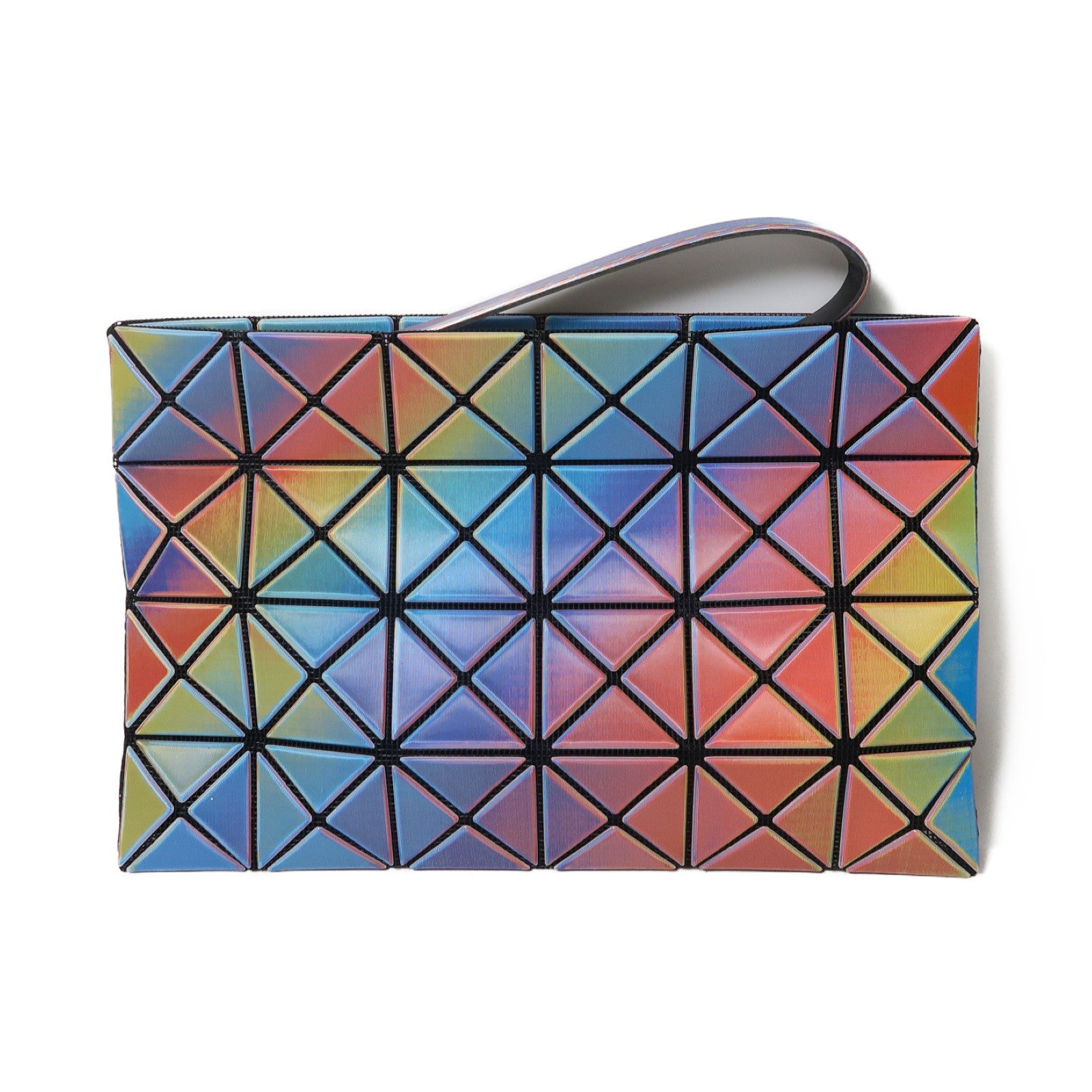 BAO BAO ISSEYMIYAKE PVC Bao Bao Pouch銀扣手拿包彩色 – Brand Off Hong Kong ...