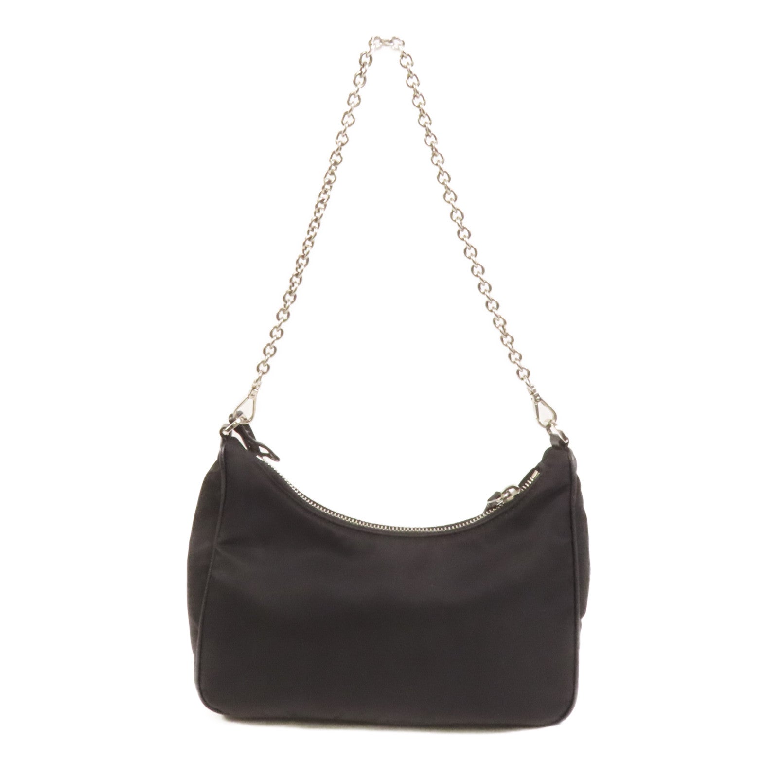 PRADA 尼龍Re-Edition 2005銀扣手挽肩背兩用袋 – Brand Off Hong Kong Online Store