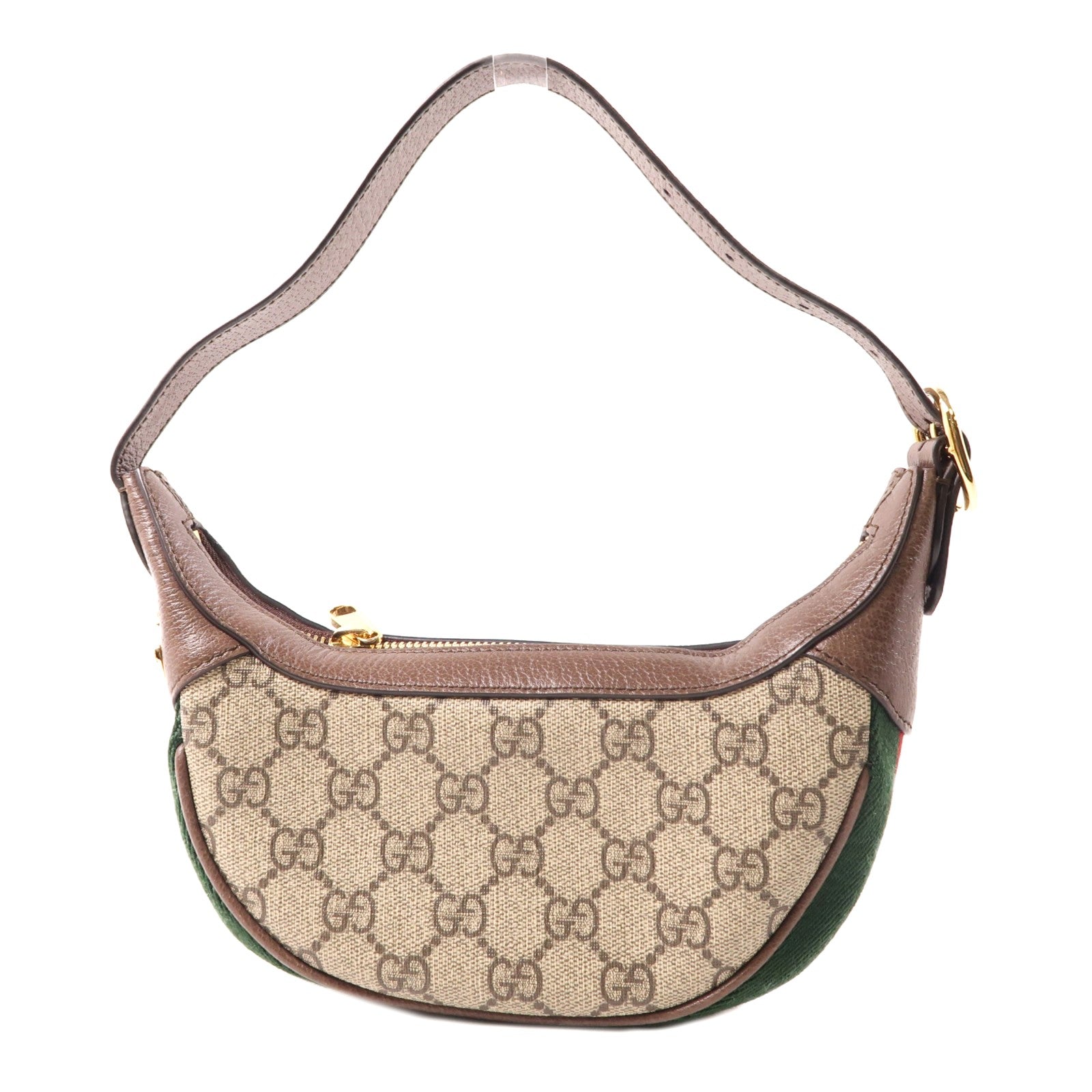 GUCCI 塗層帆布Ophidia金扣手挽袋棕色 – Brand Off Hong Kong Online Store