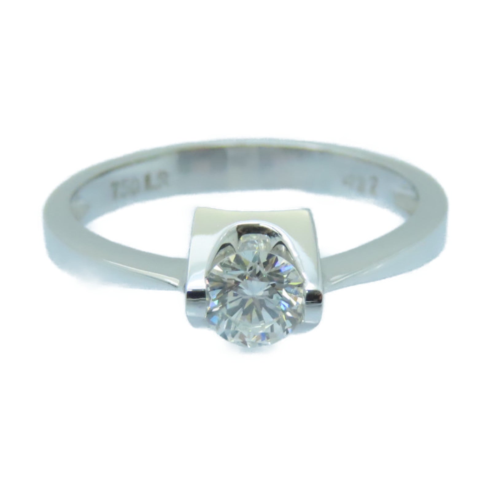 JEWELRY 【激減優惠】18K白金Diamond Ring 0.32ct鑽石戒指US#5.75 – Brand Off Hong Kong Online Store