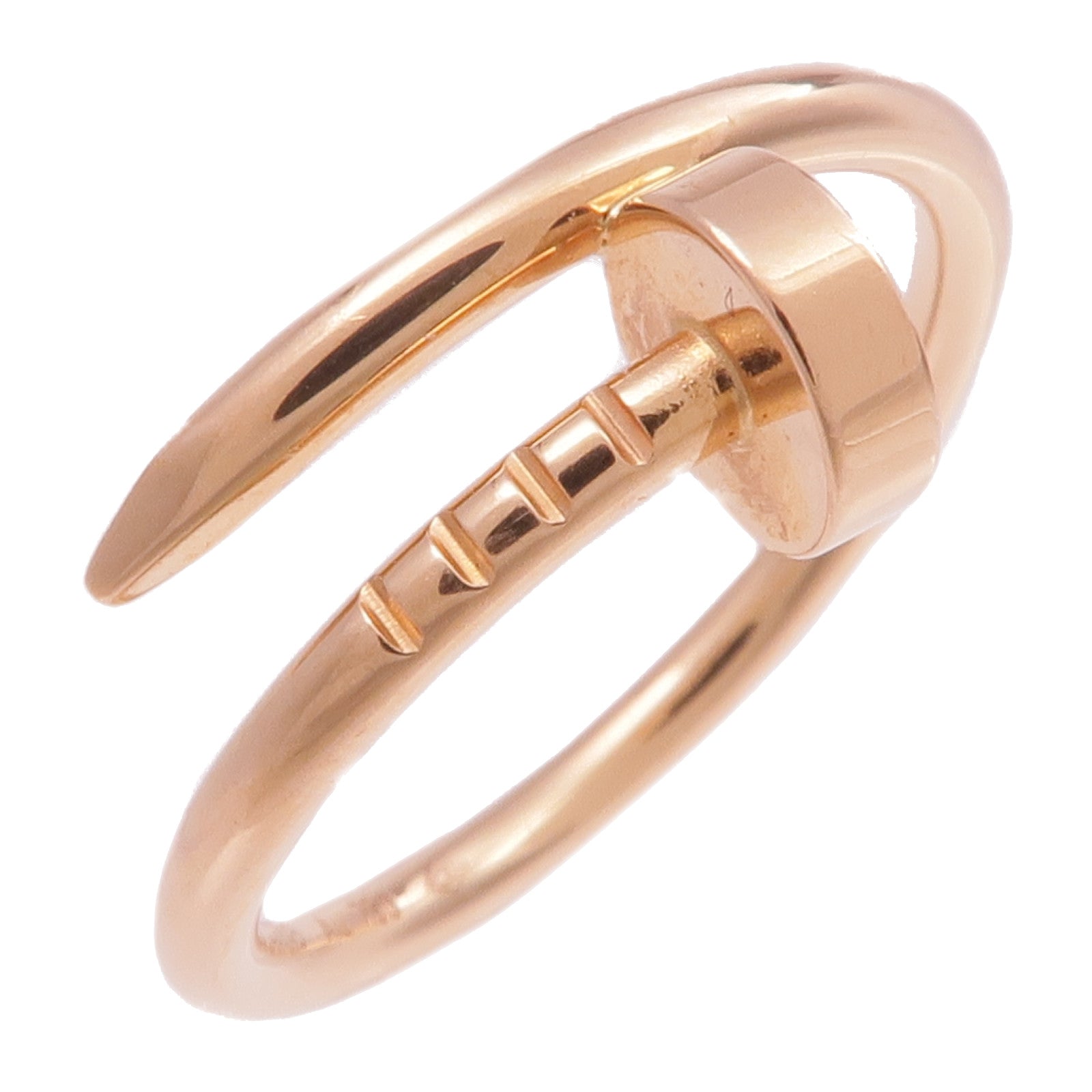 CARTIER 18K玫瑰金Juste Un Clou戒指Cartier#49/US#5.25 – Brand Off Hong Kong ...