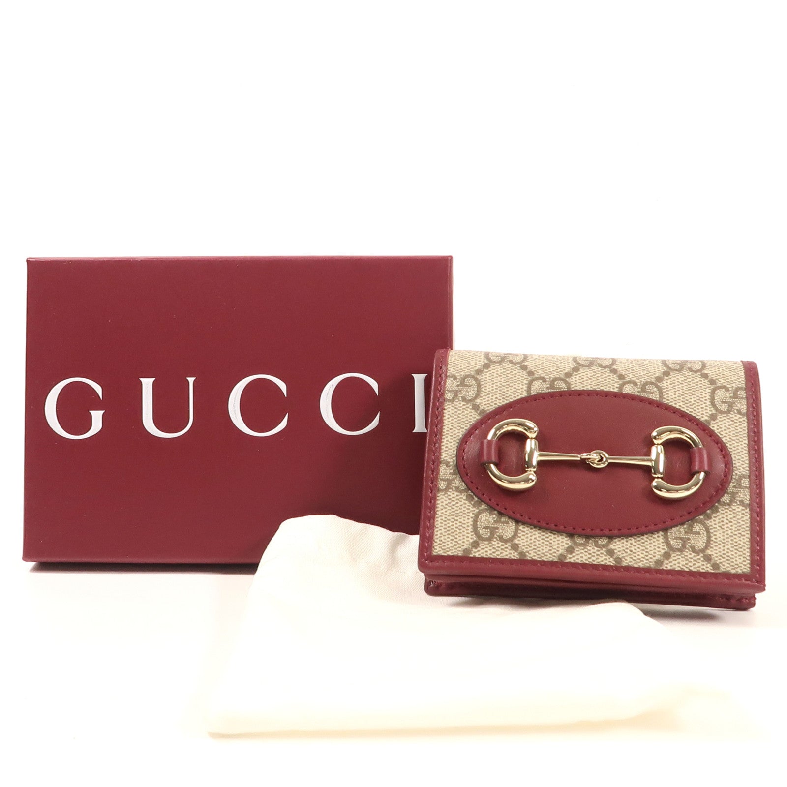 GUCCI 塗層帆布Horsebit 1955金扣錢包– Brand Off Hong Kong GUCCI 塗層帆布Horsebit 1955金扣錢包– Brand Off Hong Kong