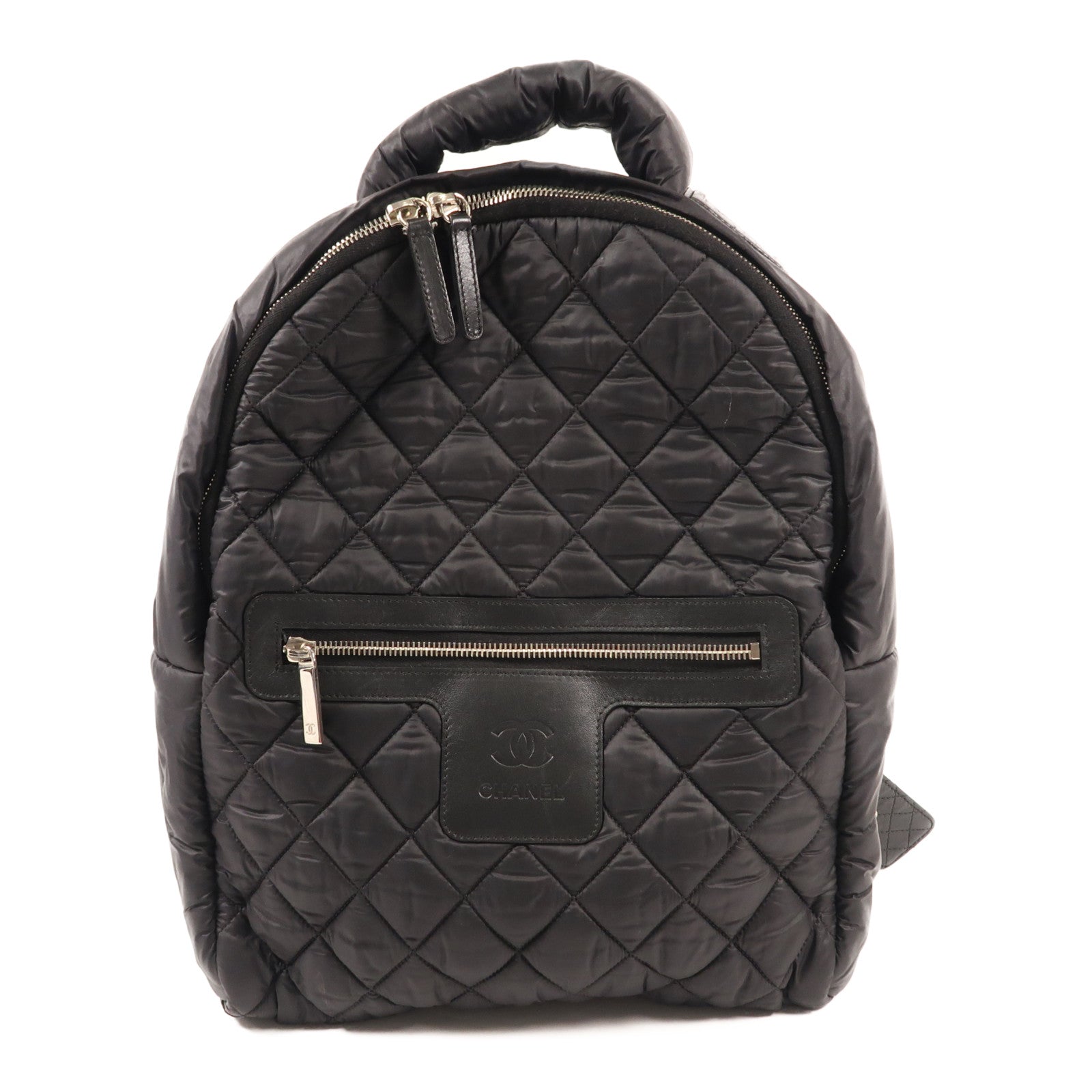 CHANEL 尼龍Coco Cocoon Rucksack銀扣背包 – Brand Off Hong Kong Online Store