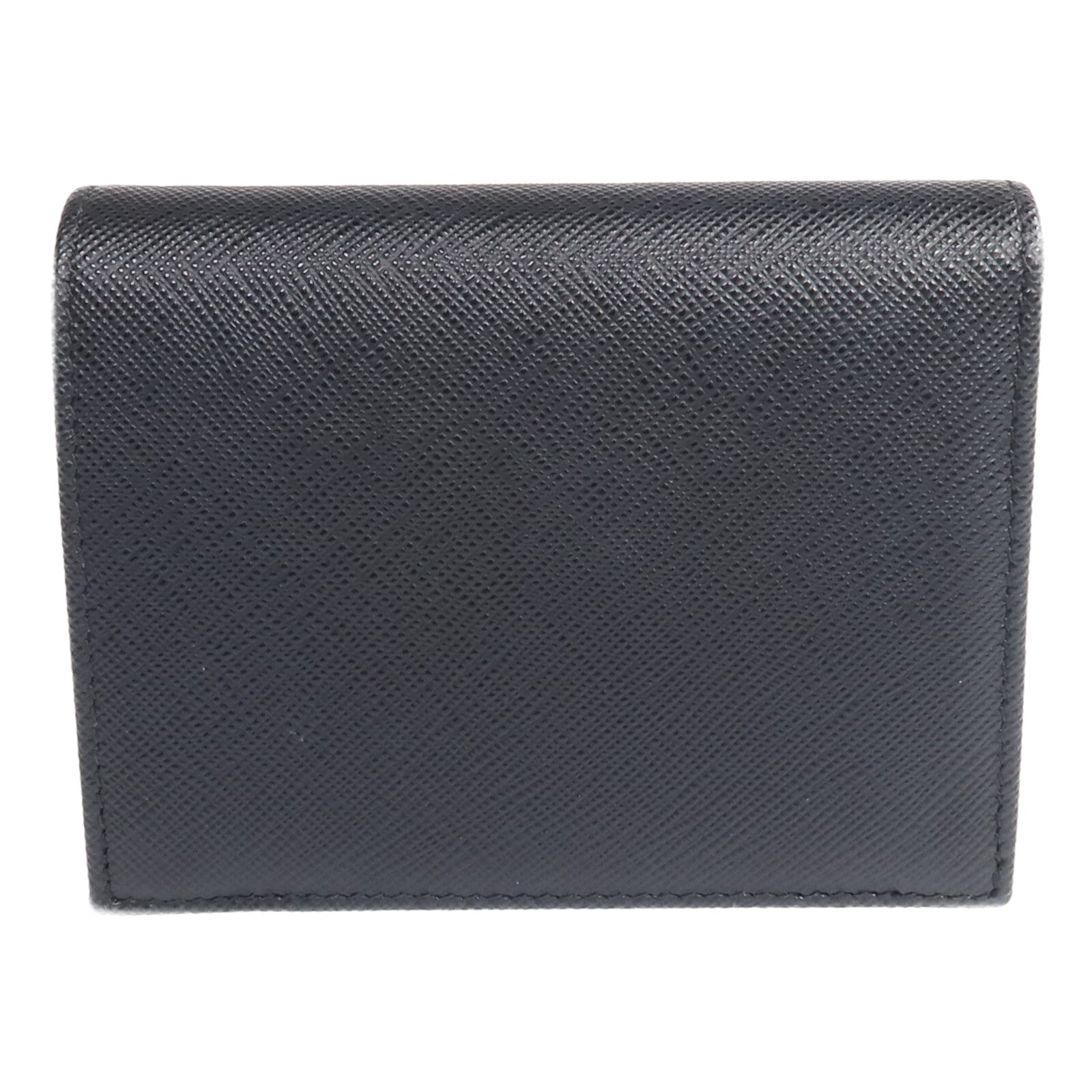 PRADA Saffiano皮革Fold Wallet金扣錢包 – Brand Off Hong Kong Online Store