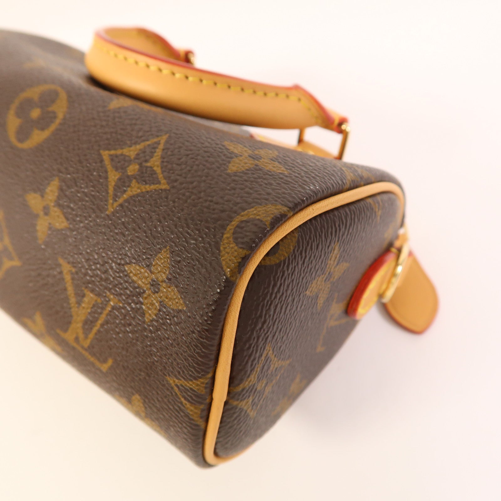 LOUIS VUITTON Monogram Nano Speedy金扣手挽肩背兩用袋 – Brand Off Hong Kong ...