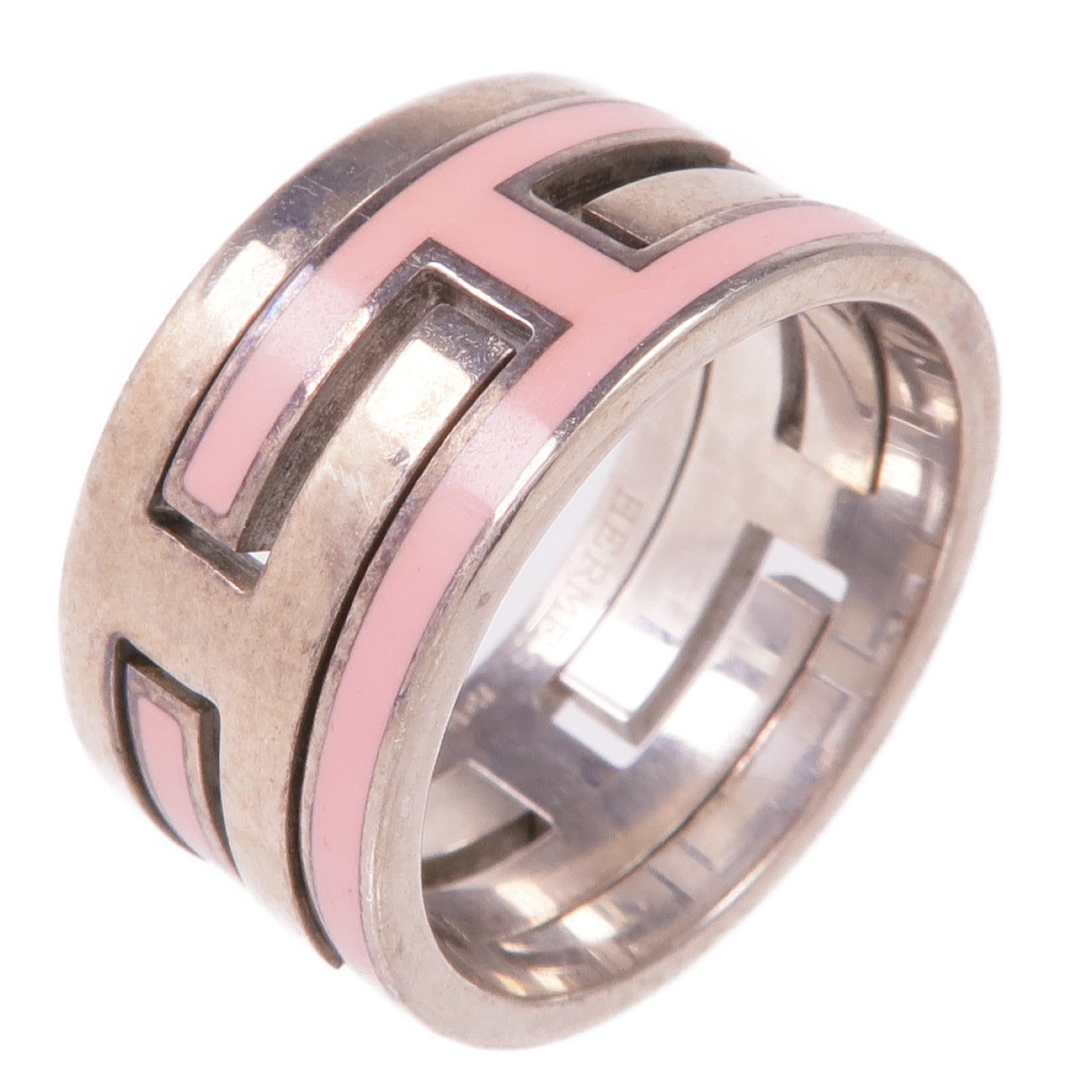 HERMES 925純銀Move H Ring戒指Hermes#52/US#6 – Brand Off Hong Kong Online Store
