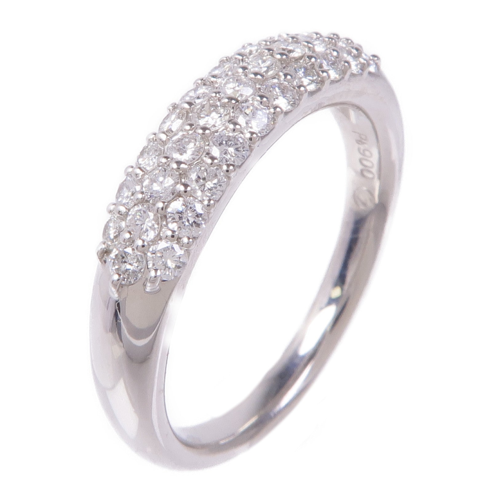 JEWELRY PT900鉑金Diamond Ring鑽石戒指US#6.75 – Brand Off Hong Kong Online Store