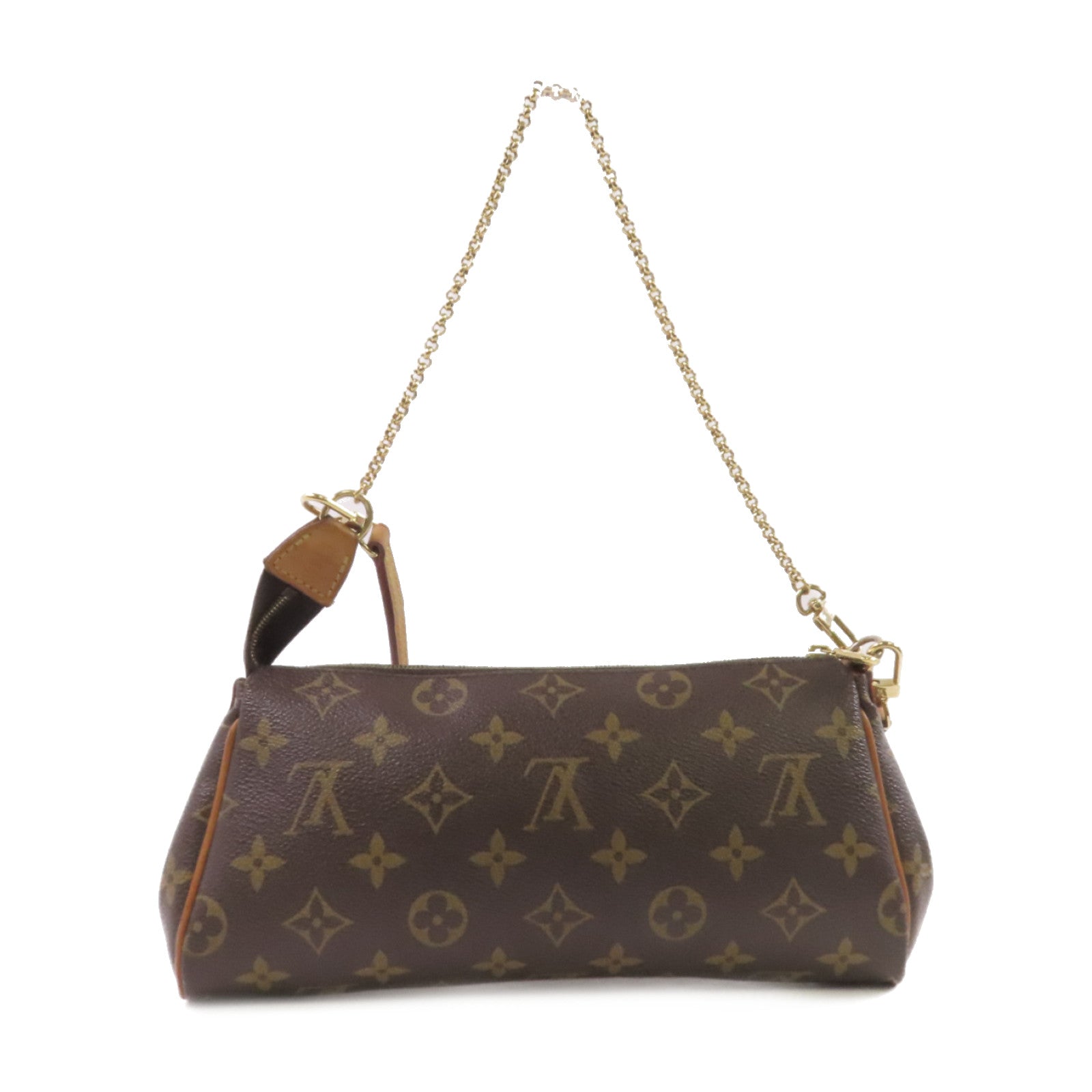 LOUIS VUITTON Monogram Eva 2way Shoulder Bag金扣手挽肩背兩用袋啡色 – Brand Off Hong Kong Online Store