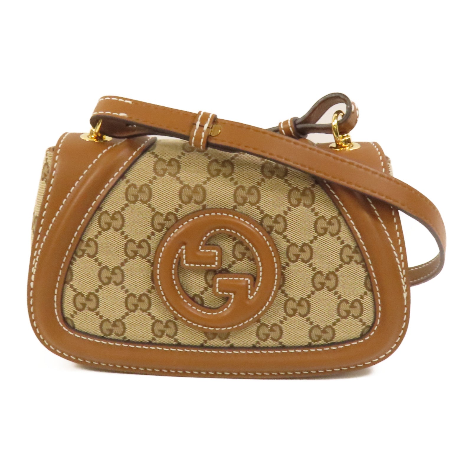 GUCCI 帆布Blondie金扣肩背袋 – Brand Off Hong Kong Online Store