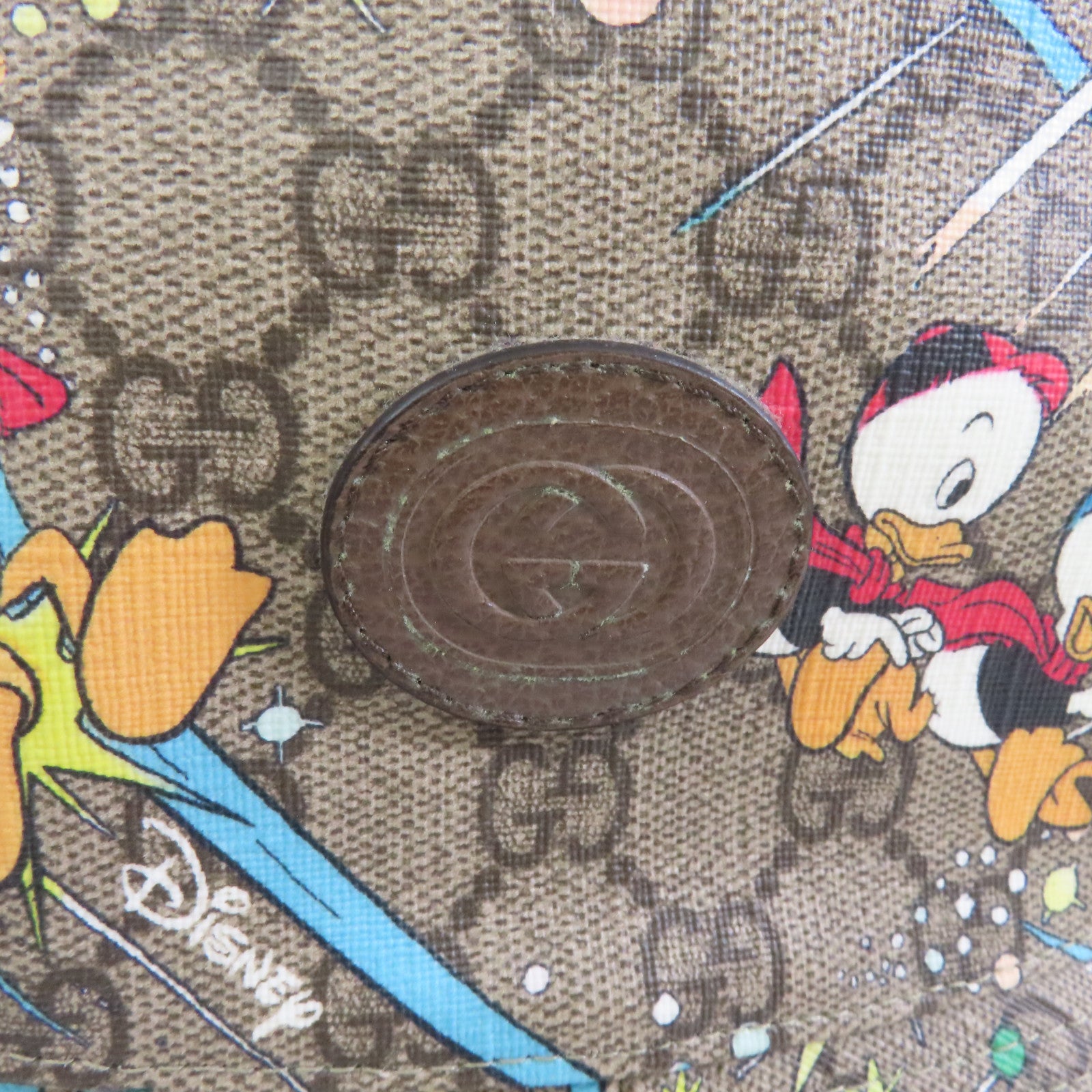 GUCCI 塗層帆布Disney Collaboration Donald Duck GG Supreme漁夫帽啡色 – Brand Off ...