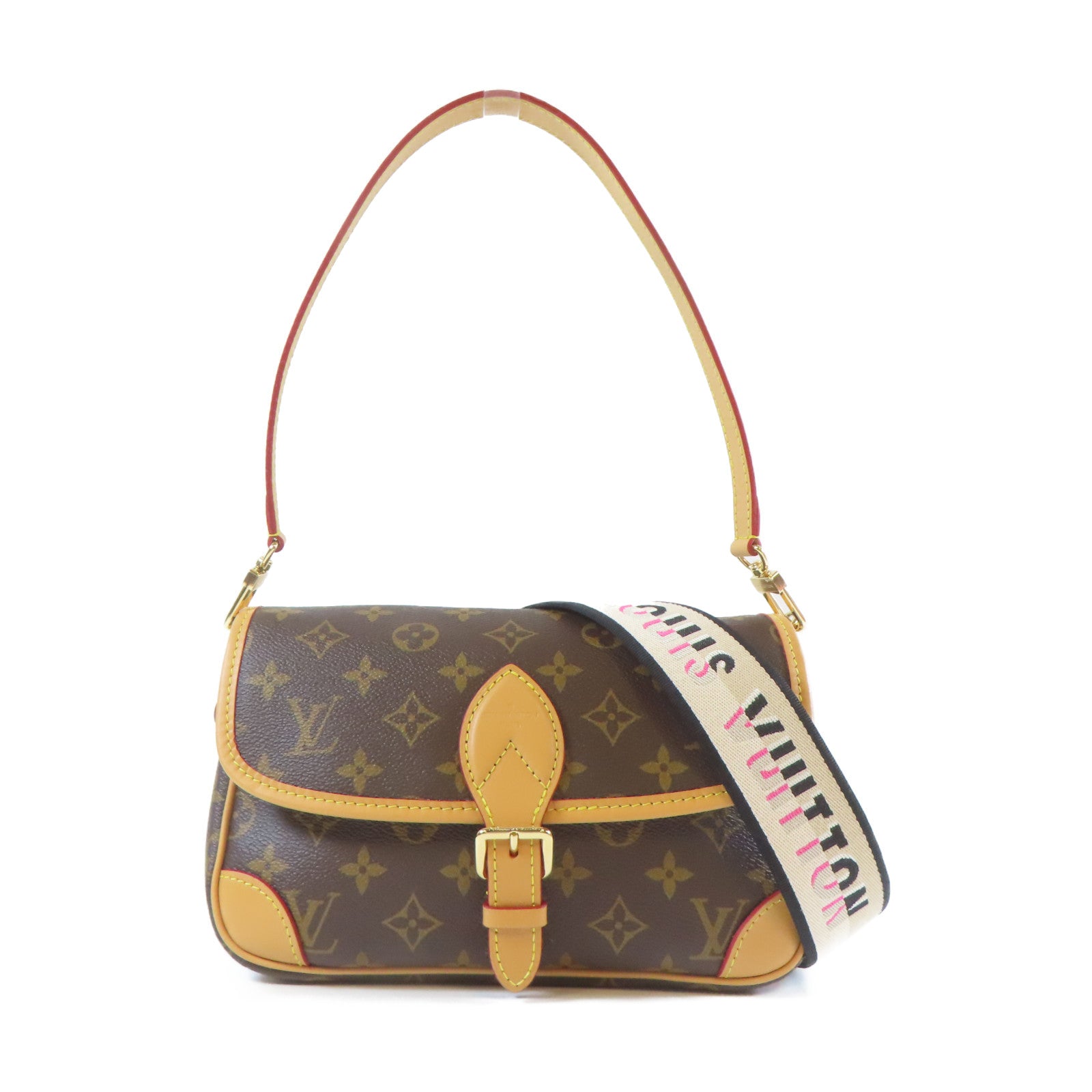 LOUIS VUITTON Monogram Diane金扣手挽肩背兩用袋啡色 – Brand Off Hong Kong Online Store