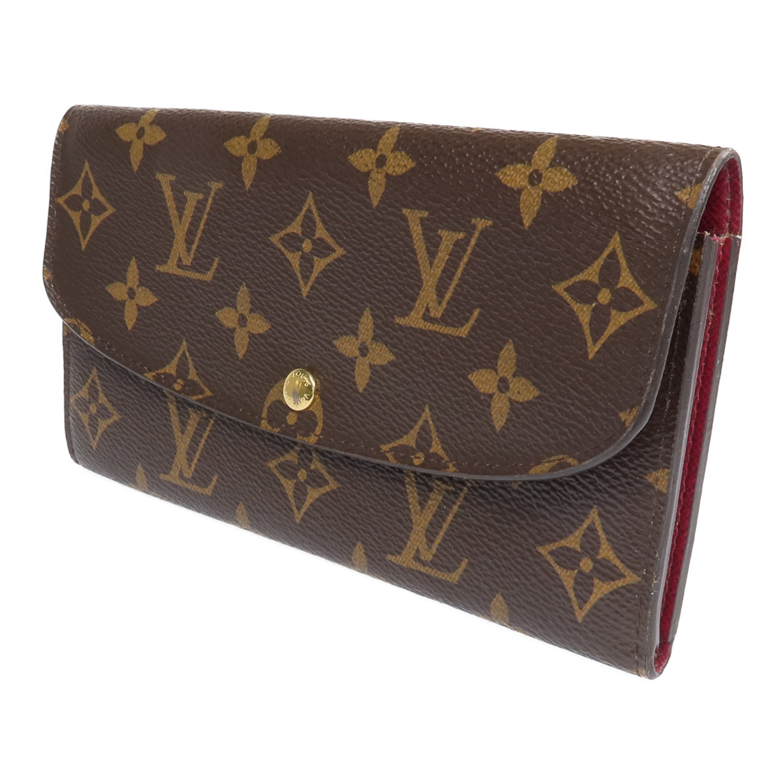 LOUIS VUITTON Monogram Emilie Long Wallet金扣長錢包 – Brand Off Hong Kong ...