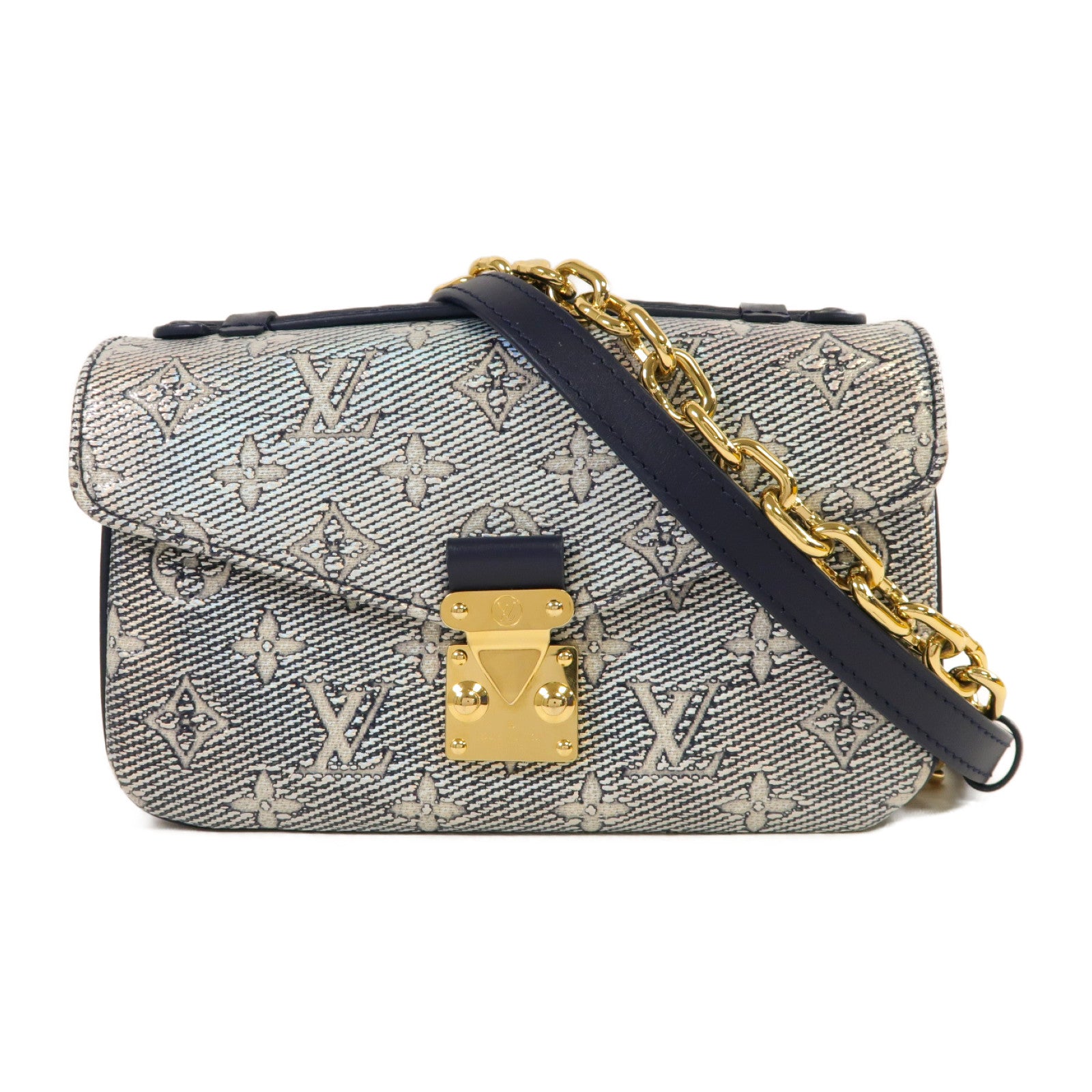 LOUIS VUITTON 【激減優惠】Monogram Pochette Metis East West金扣肩背袋藍色 – Brand ...