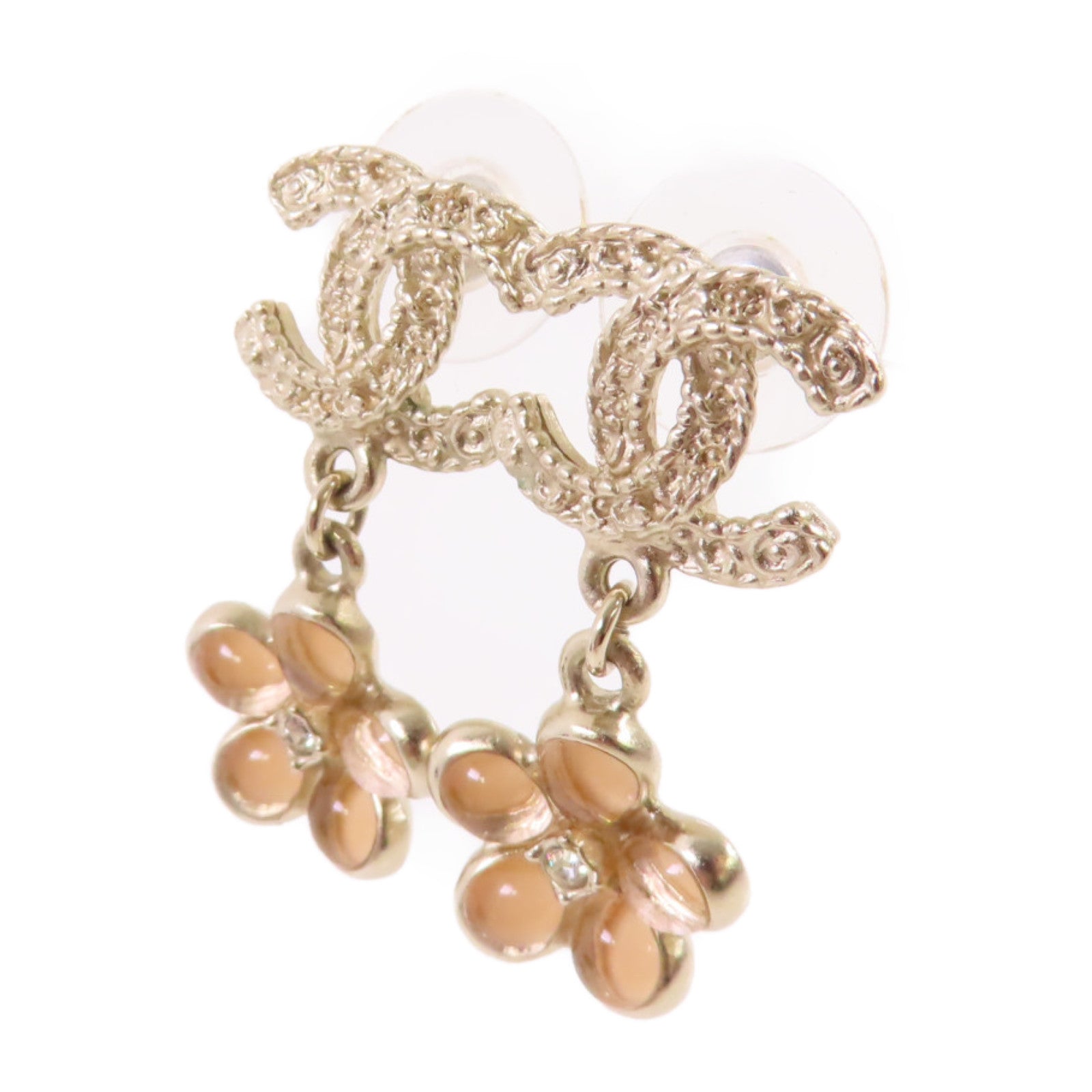 CHANEL 金屬CC Earrings金扣耳環 – Brand Off Hong Kong Online Store