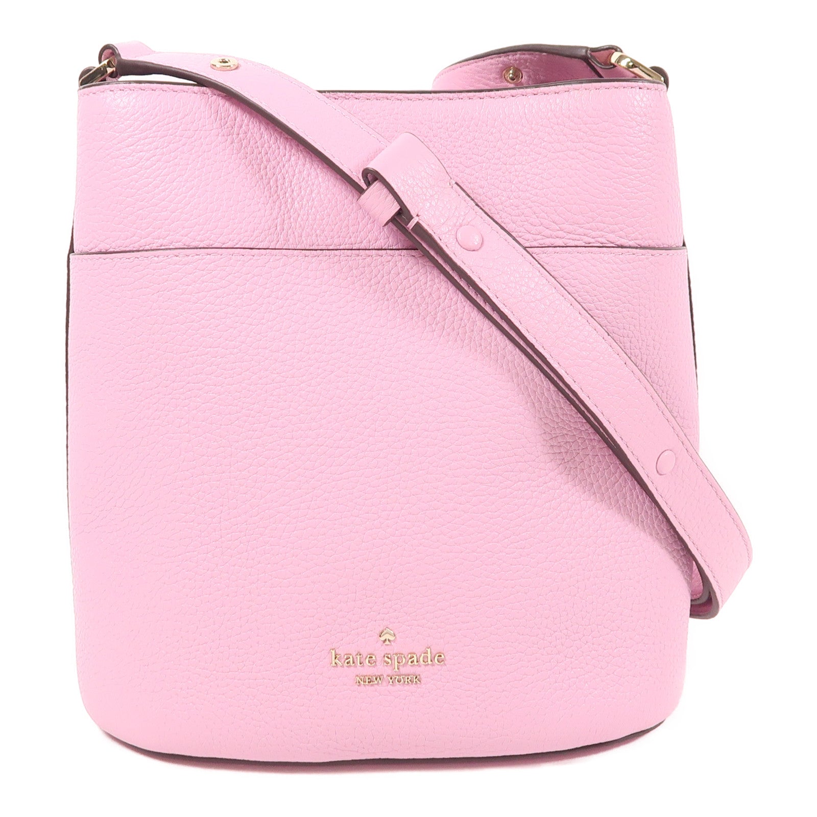 Kate Spade 牛皮皮革Shoulder Bag金扣肩背袋 – Brand Off Hong Kong Online Store