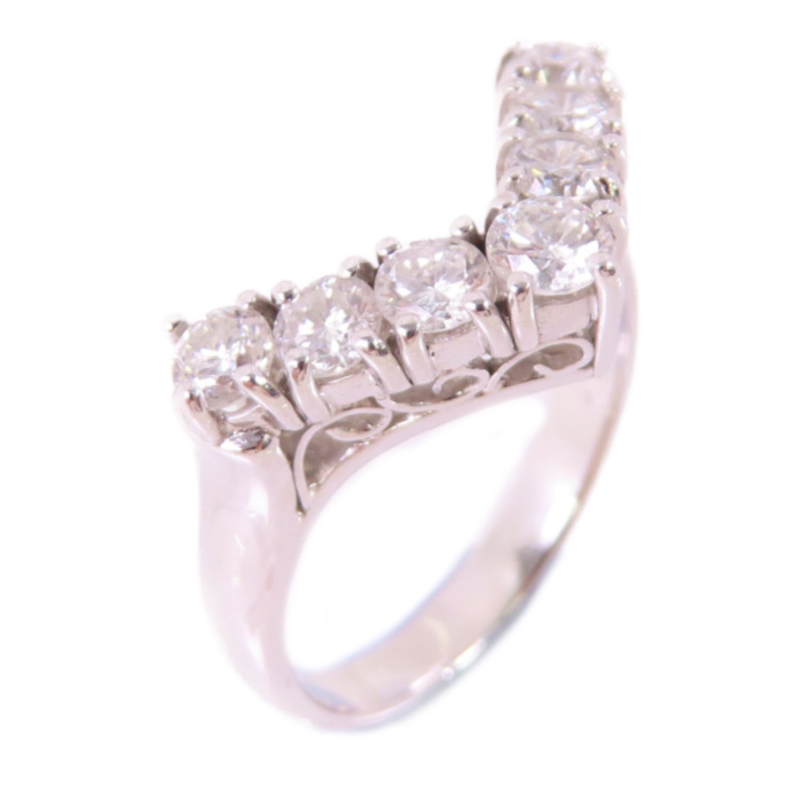 JEWELRY PT900鉑金/1.00ct鑽石Diamond Ring戒指US#5.75 – Brand Off Hong Kong Online Store