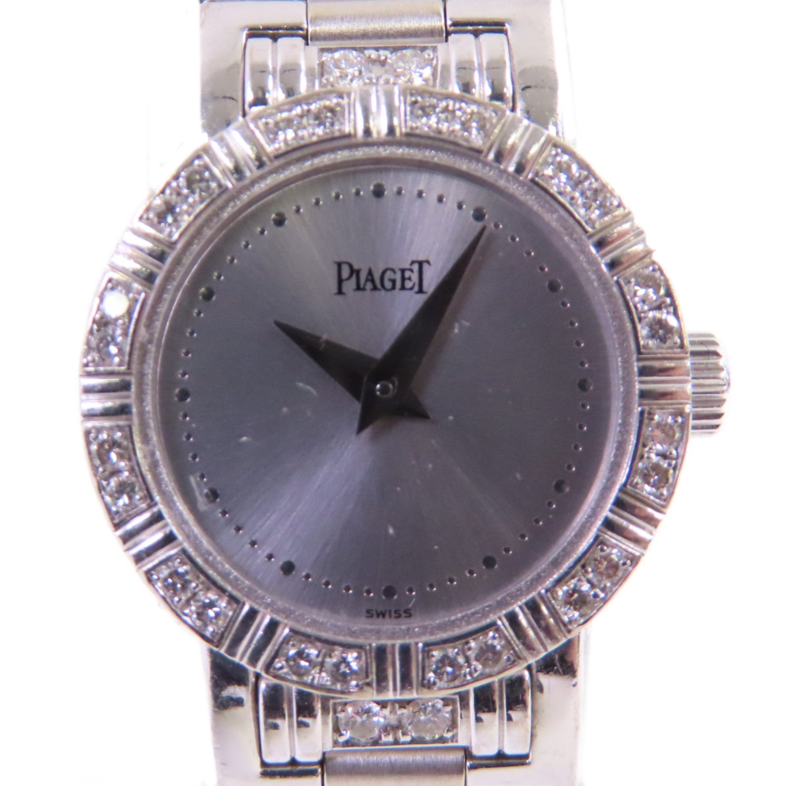 PIAGET Dancer Diamond Watch18K白金/鑽石石英機芯手錶銀色 – Brand Off Hong Kong ...