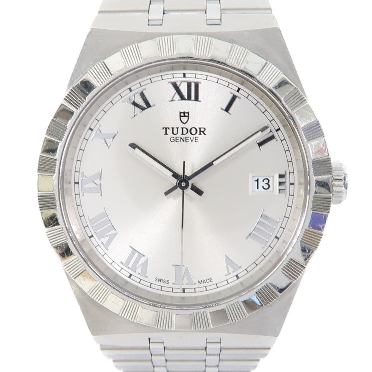 TUDOR Todor Royal不鏽鋼手錶自動機芯銀色 – Brand Off Hong Kong Online Store