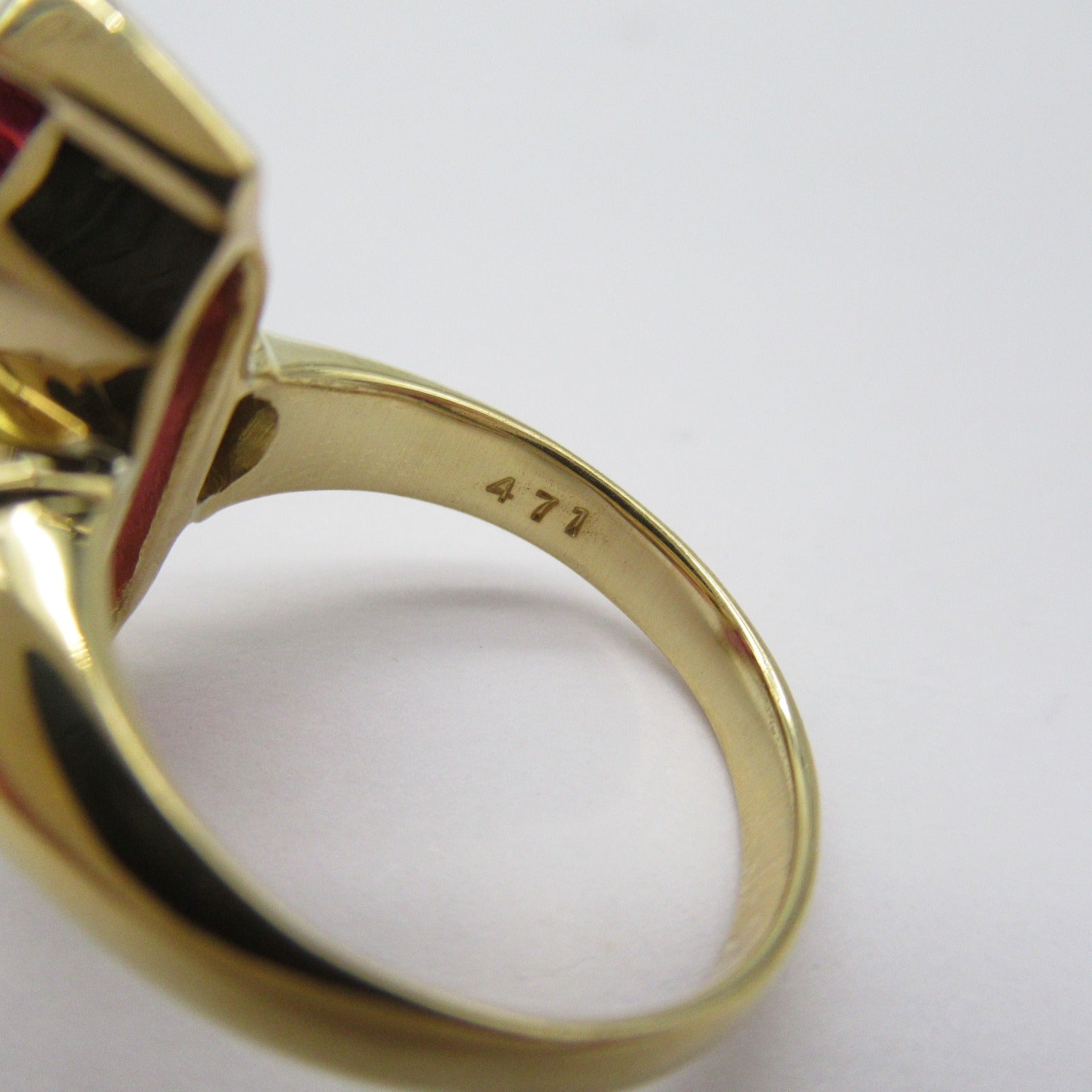 JEWELRY 18K黃金4.71ct/Garnet 0.84ct/Diamond Ring – Brand Off Hong Kong Online Store