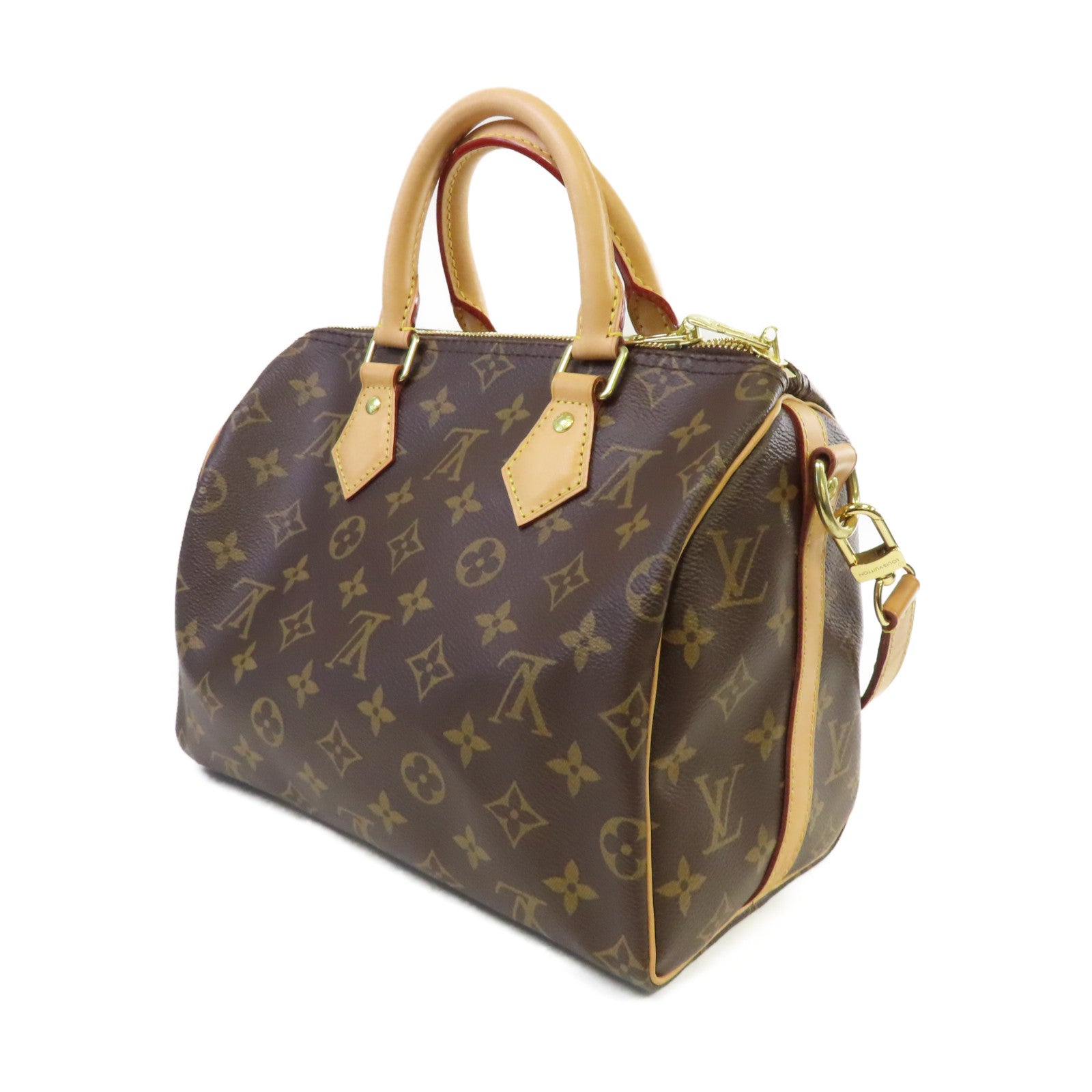 LOUIS VUITTON Monogram Speedy Bandouliere 25 2Way Hand Bag金扣手挽肩背兩用袋啡色 – Brand Off Hong Kong ...