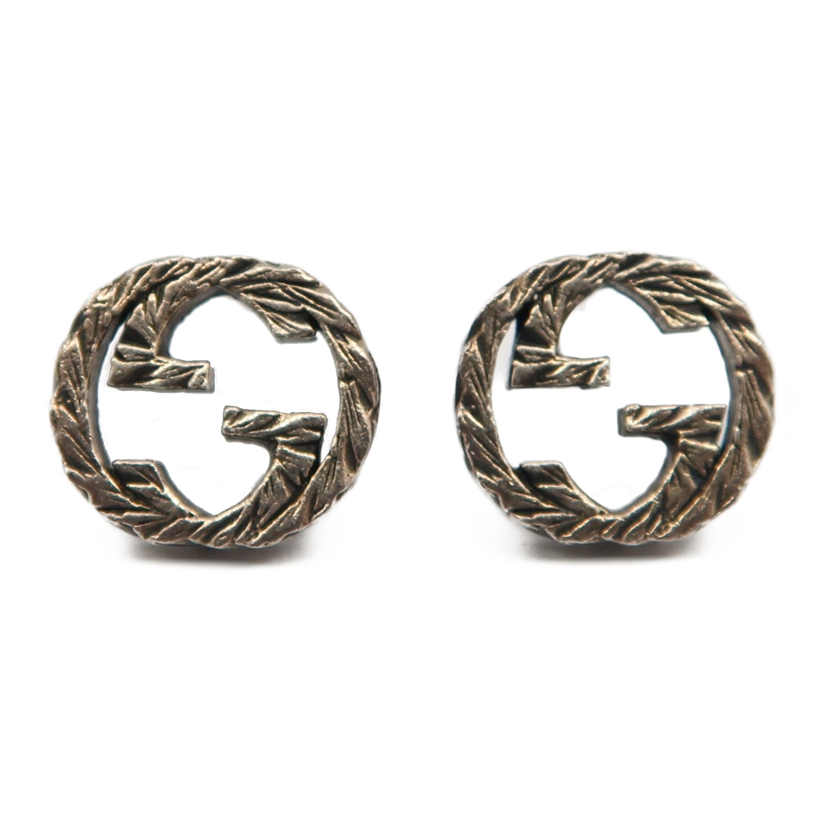 GUCCI 925純銀Interlocking G Earrings耳環 – Brand Off Hong Kong Online Store