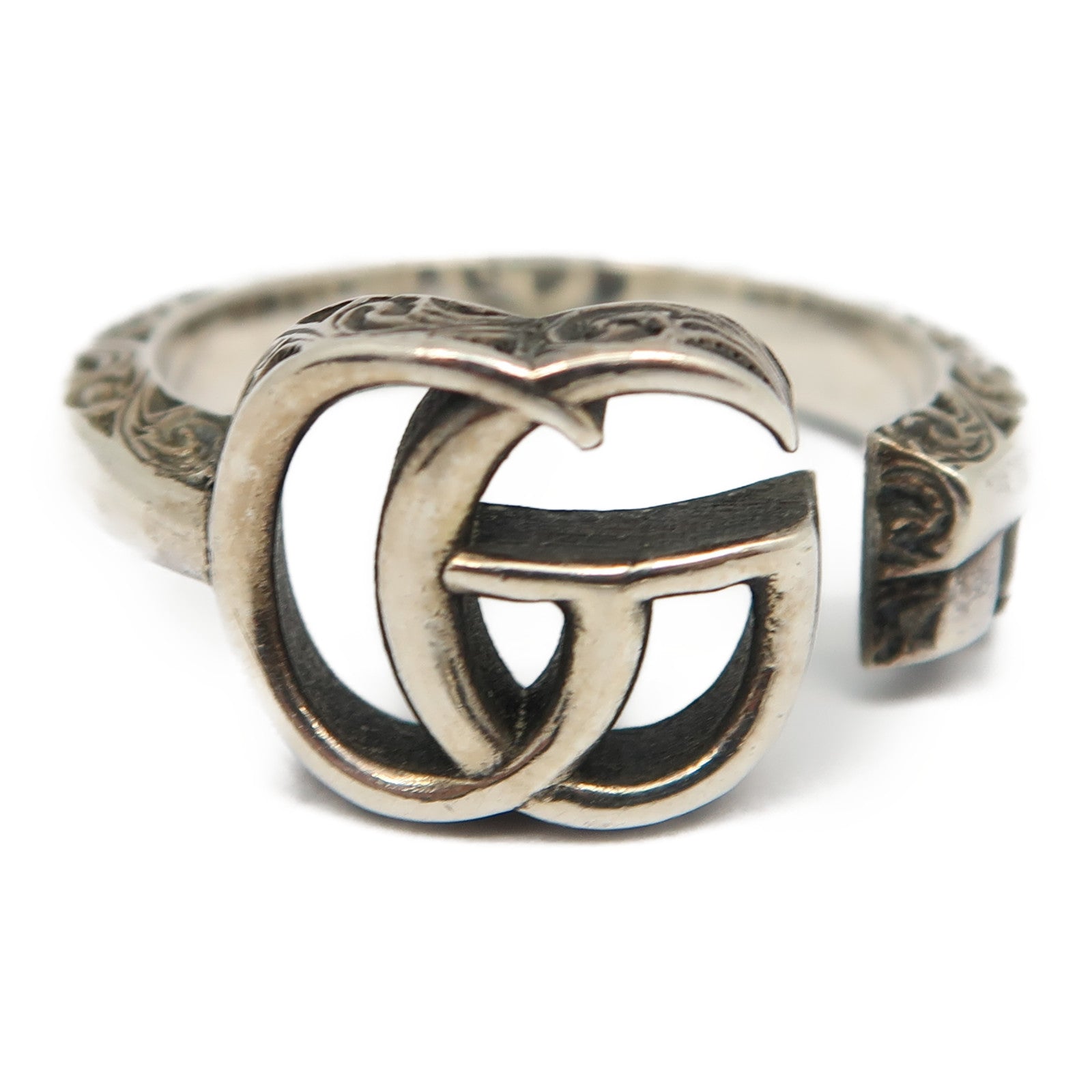 GUCCI 925純銀Double G Key Ring戒指 – Brand Off Hong Kong Online Store