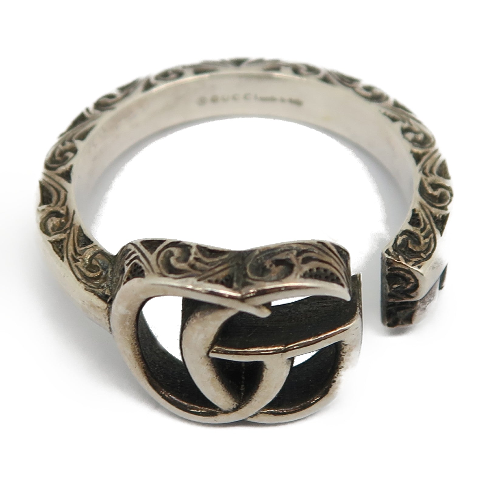 GUCCI 925純銀Double G Key Ring戒指 – Brand Off Hong Kong Online Store