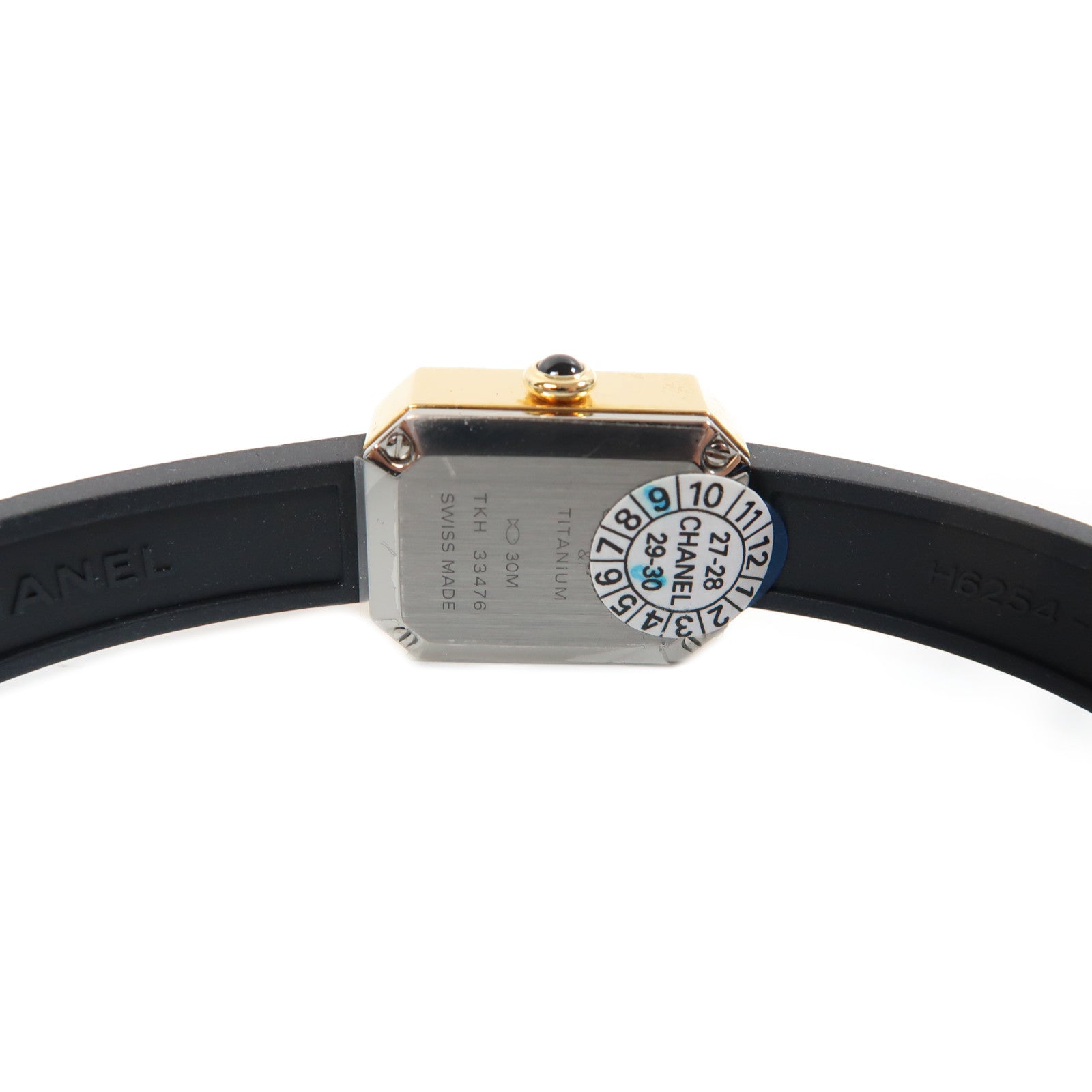 CHANEL 18K黃金Premiere Ribbon Watch橡皮手錶石英機芯黑色 – Brand Off Hong Kong ...