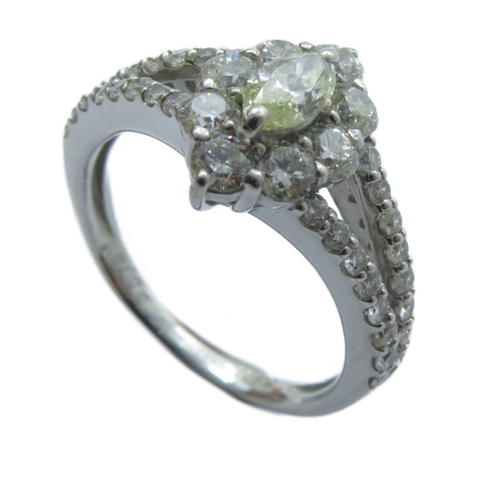 JEWELRY PT900鉑金Diamond Ring 0.23/0.79ct鑽石戒指US#4.5 – Brand Off Hong Kong Online Store